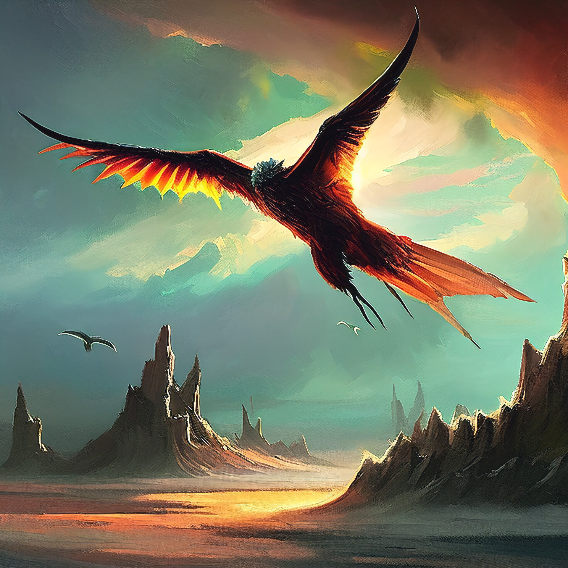 Wurzeldieb - Sunset Dragons