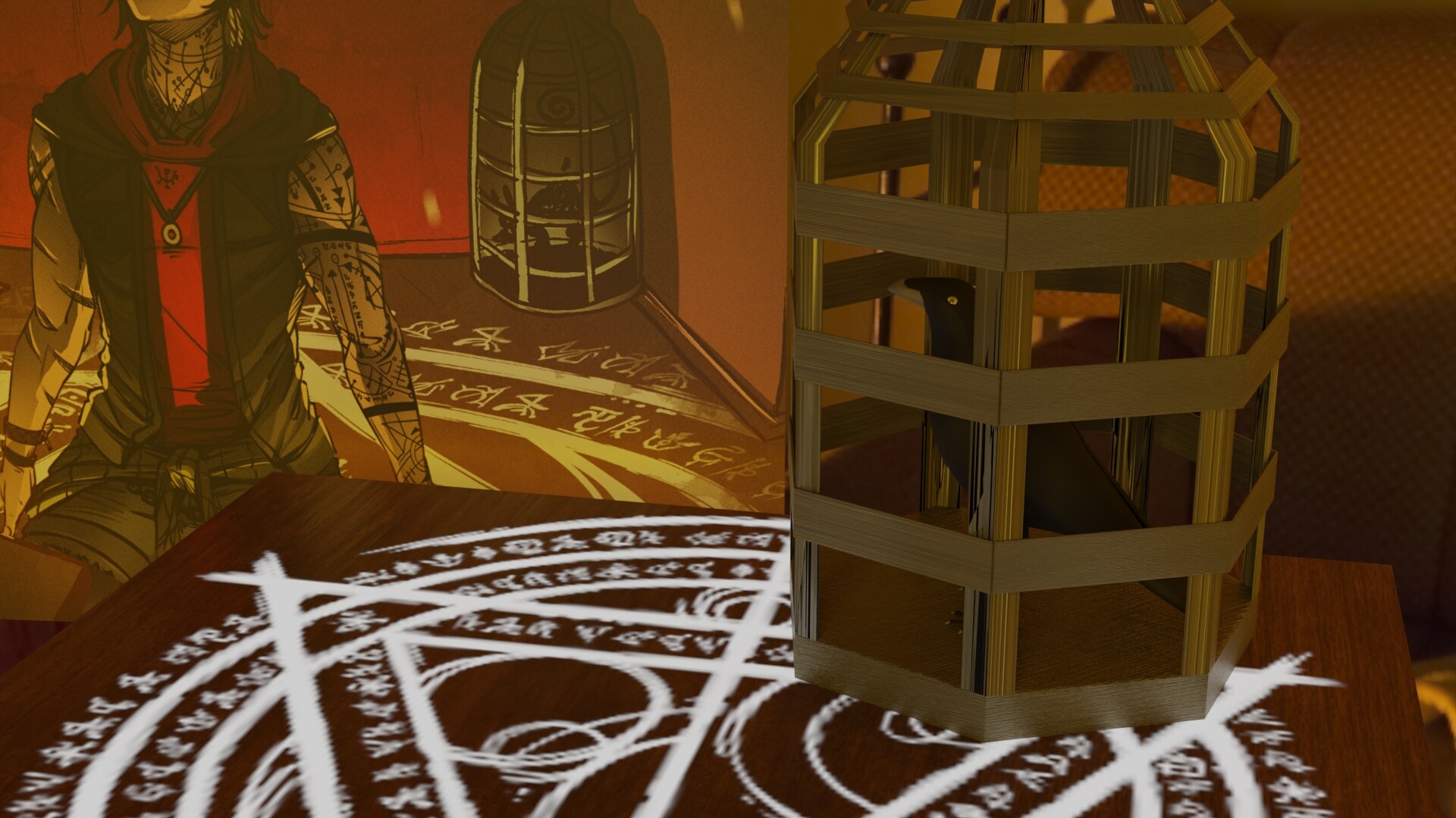 Higor Campos - Corvo da Agatha (Ordem Paranormal) - Agatha's Crow ...