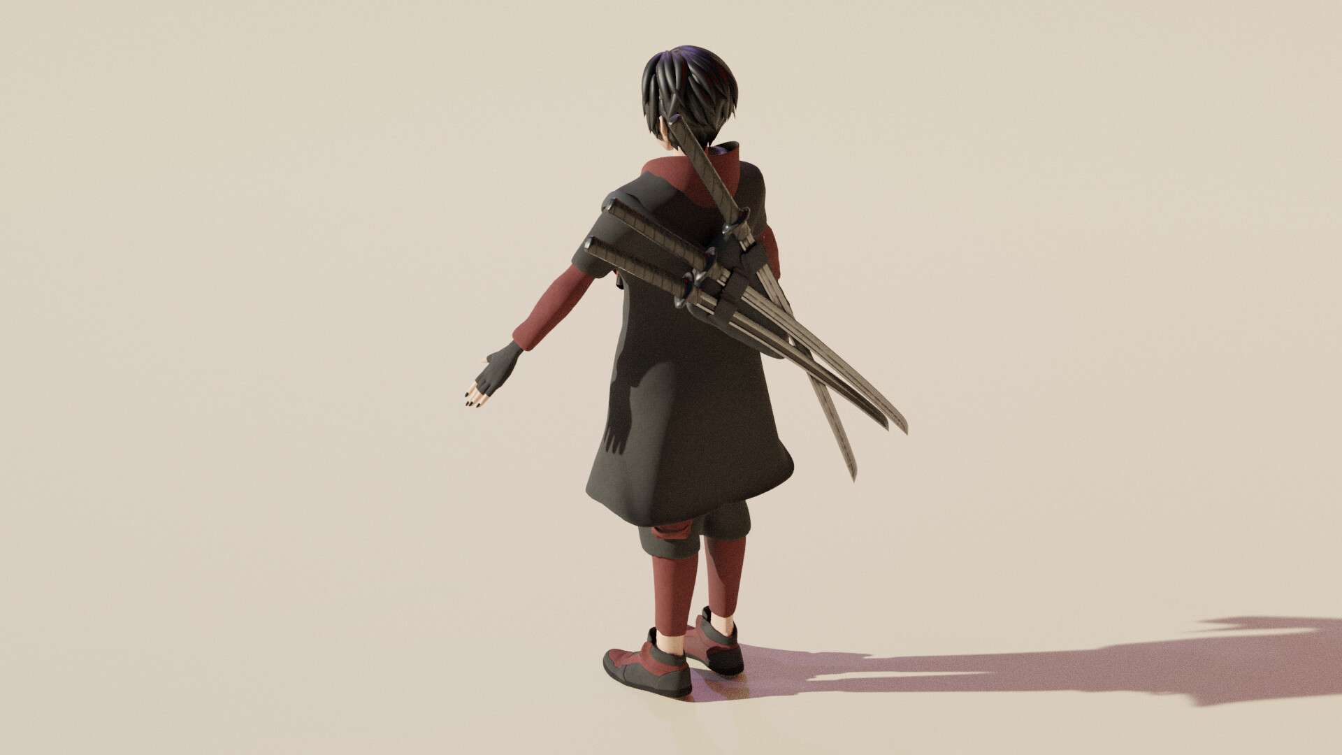 ArtStation - Anime Style Character & Sword