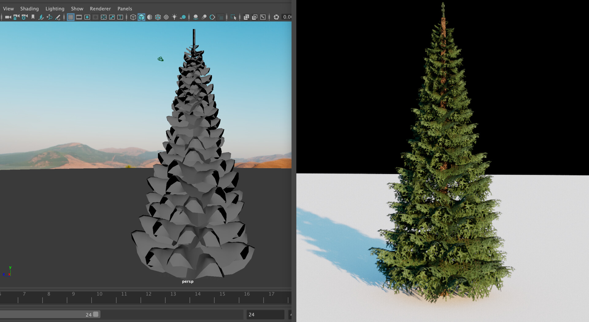Isabel Raymond - Norwegian Spruce - Blender Personal Project