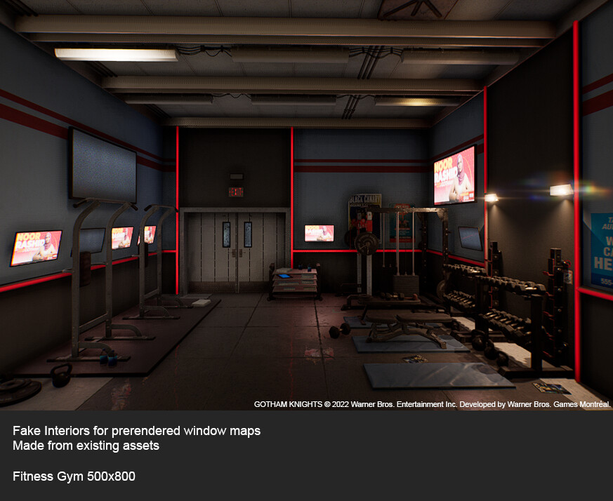 Alexandra Jaeschke - Gotham Knights Fake Interiors