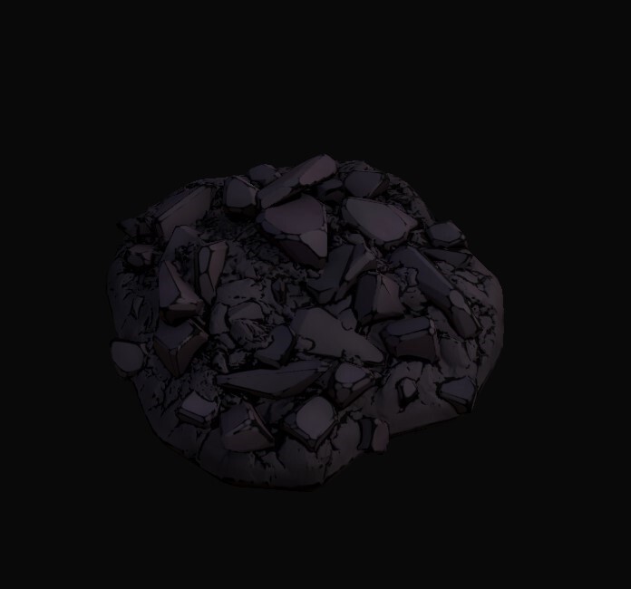 ArtStation - Telltale style rubble