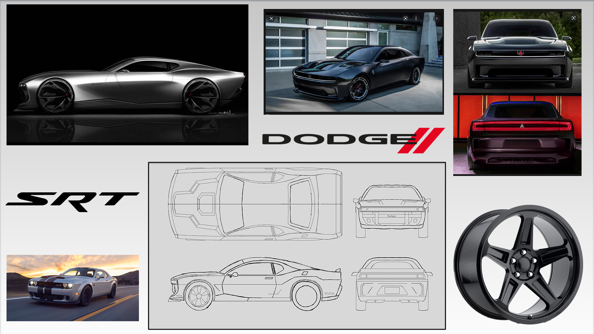 Landon Schmidt - 3D Model: The Future of the Dodge Challenger