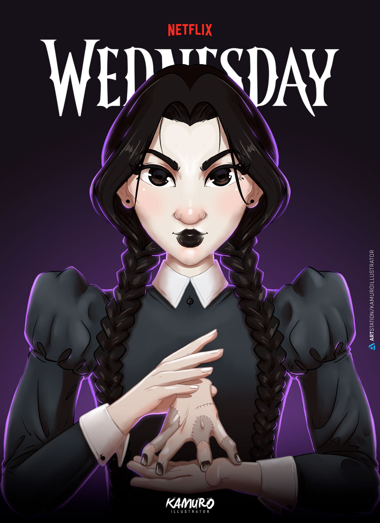ArtStation - Wednesday Addams