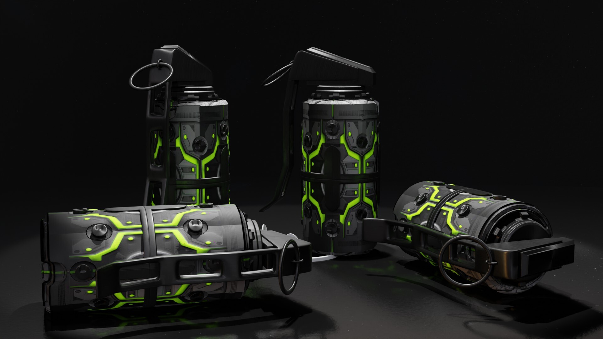 ArtStation - Science fiction granade