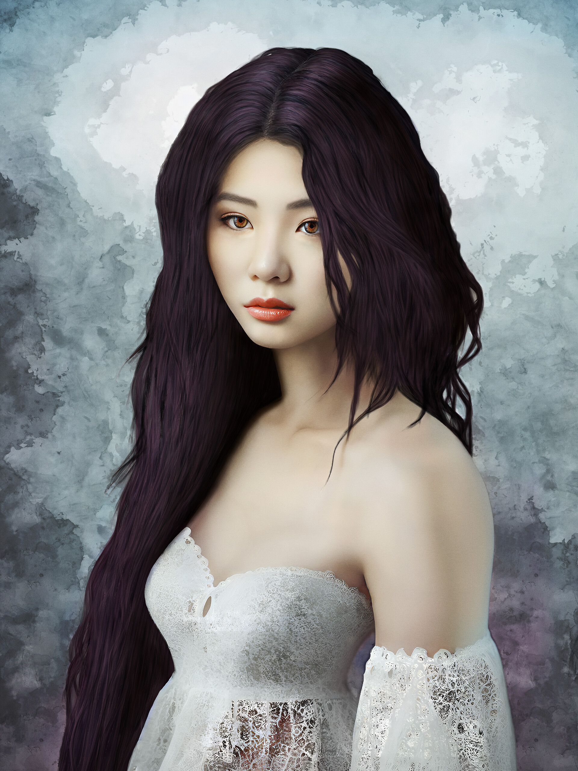 ArtStation - Cho Kyung-Mi - Honored and beauty