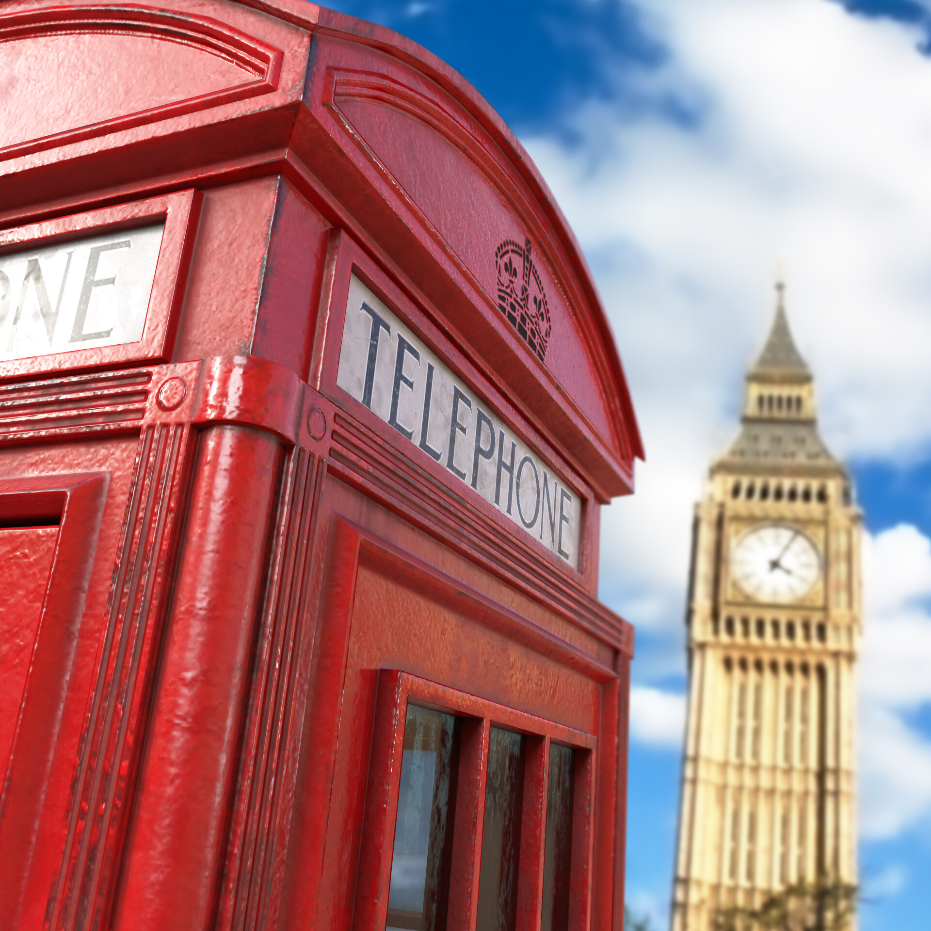 ArtStation - Red Telephone Box