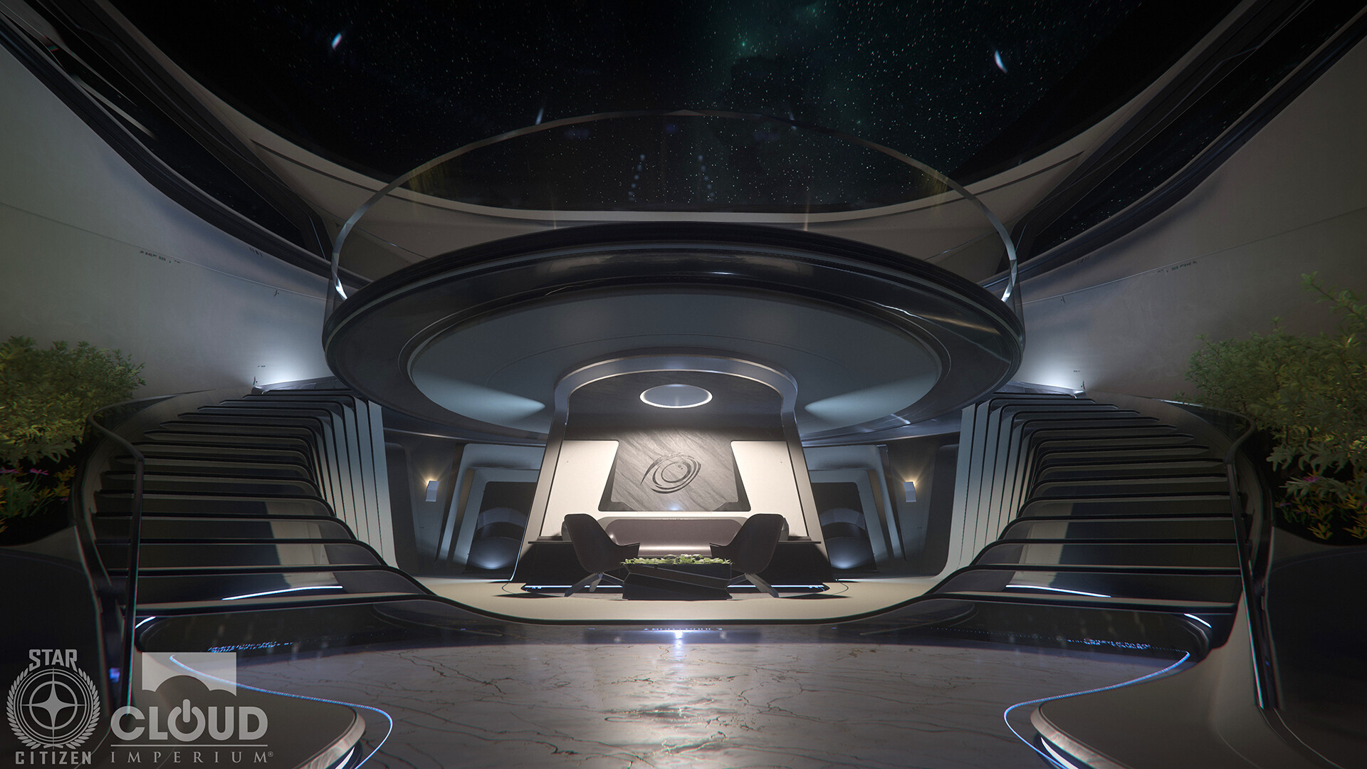 Mike Sillitoe - Star Citizen - Origin 890 Jump Upperdeck Interior