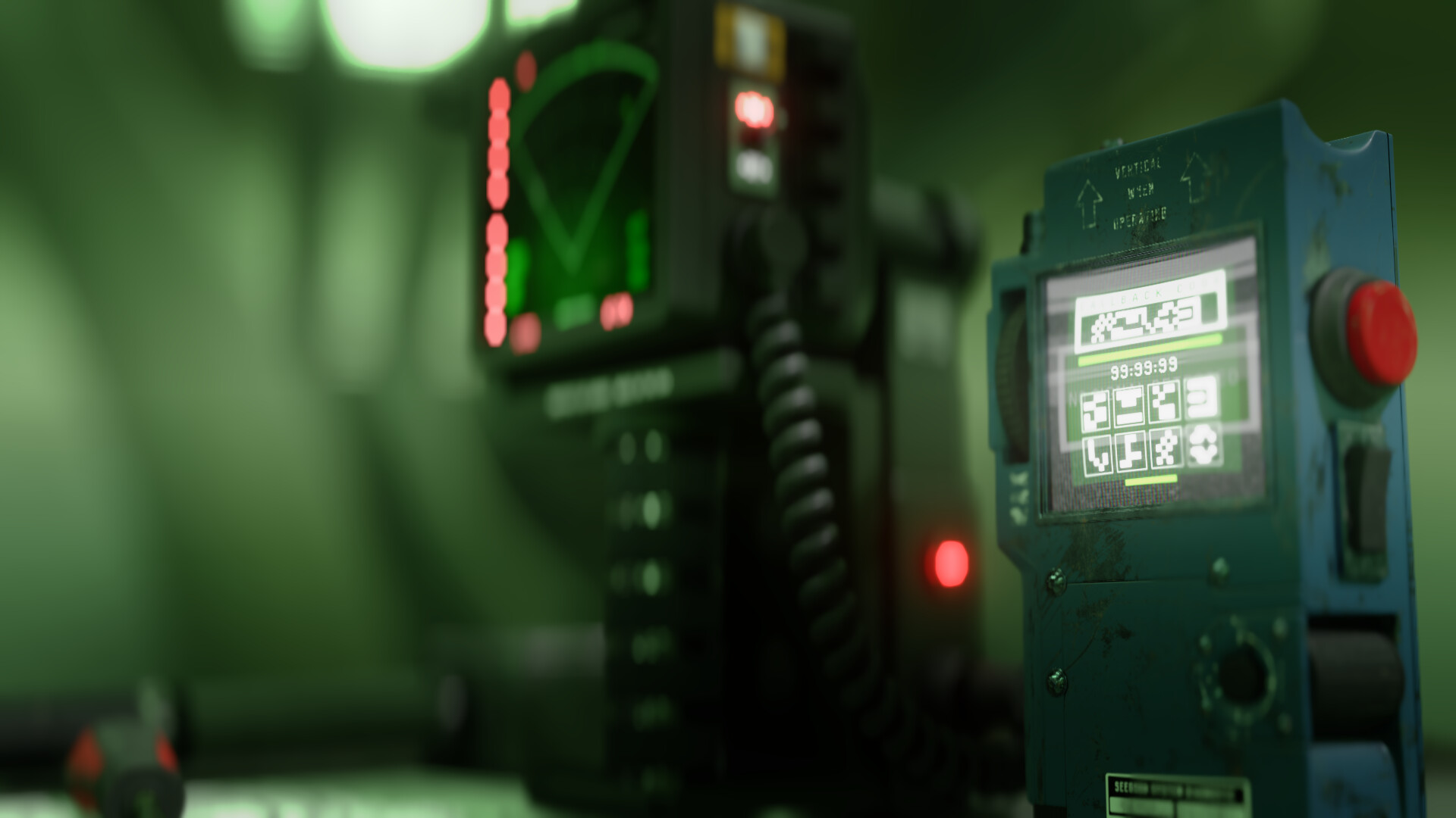 Nelson R. Jr. - Alien Isolation Fan Art: Motion Tracker and Access Tuner