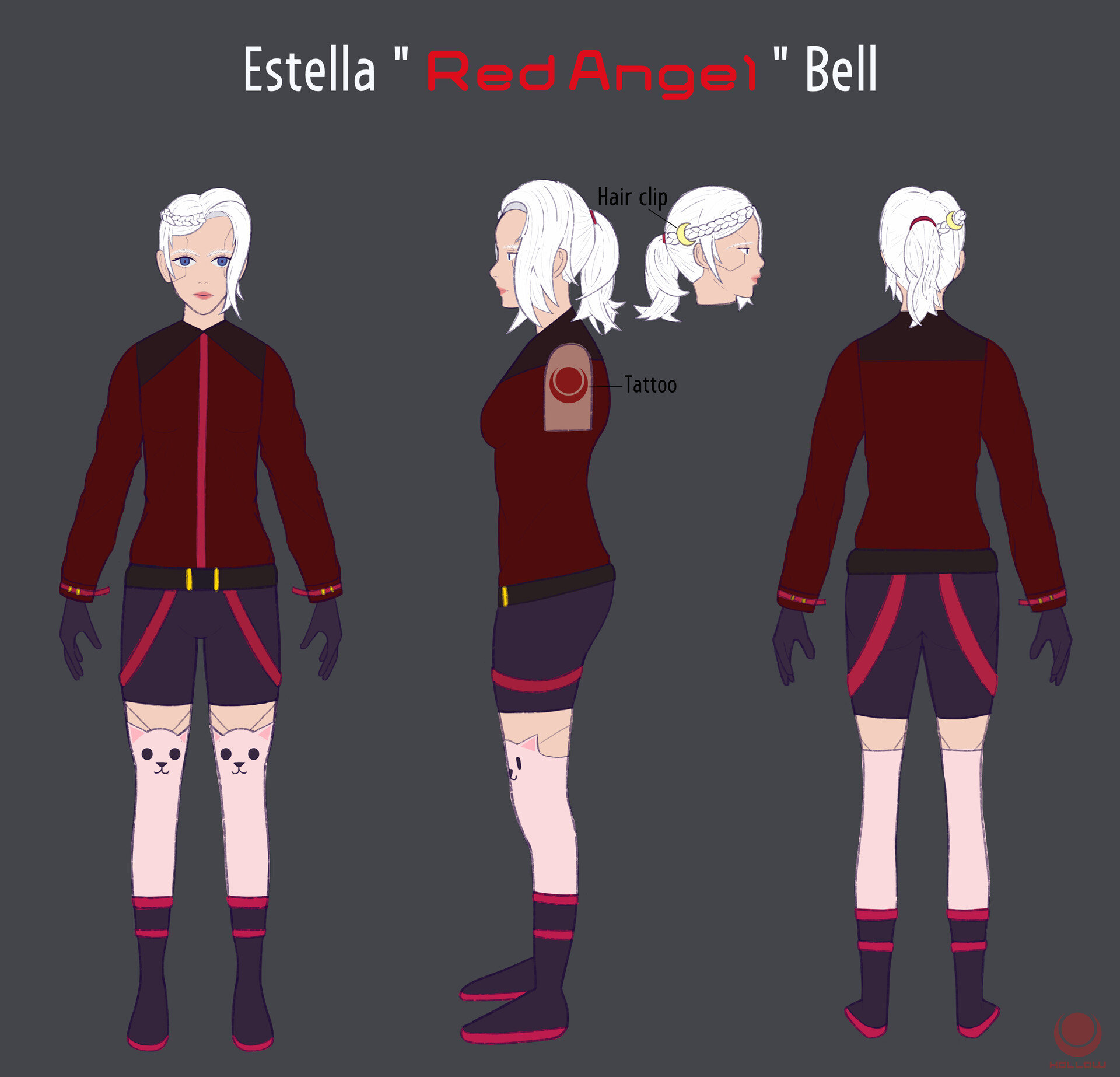 ArtStation - Red Angel