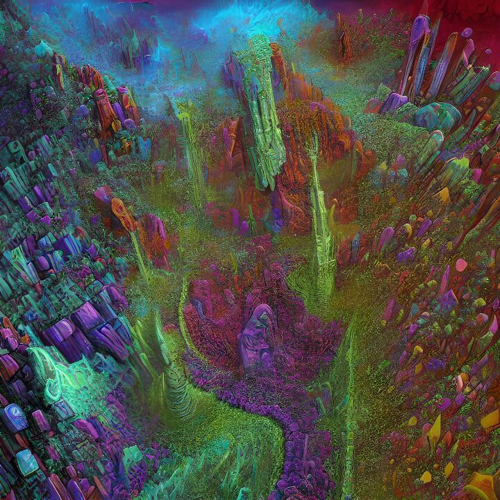 ArtStation - Fractal Cities and Landscapes