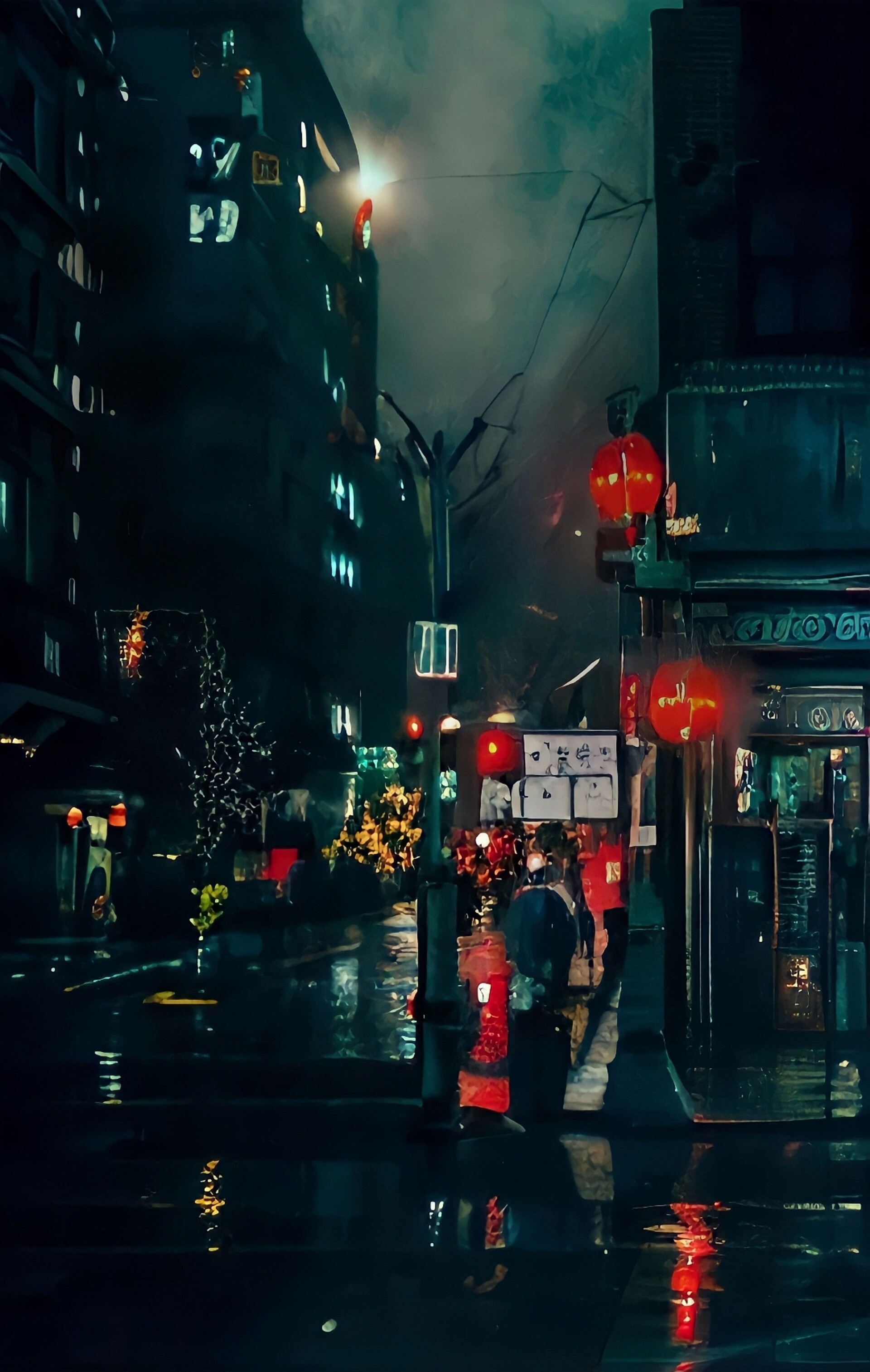 ArtStation - It's raining outside