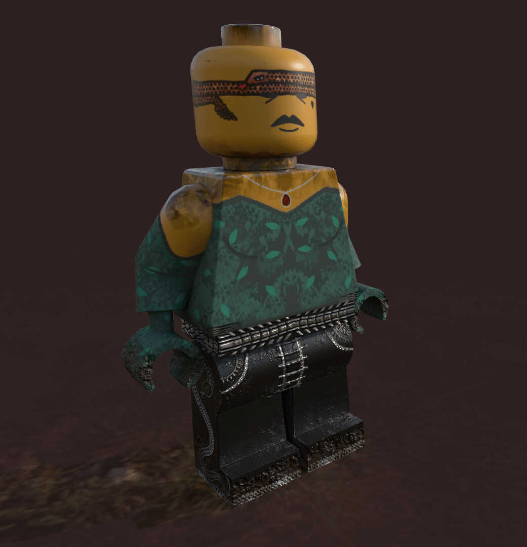 ArtStation - Lego Lady