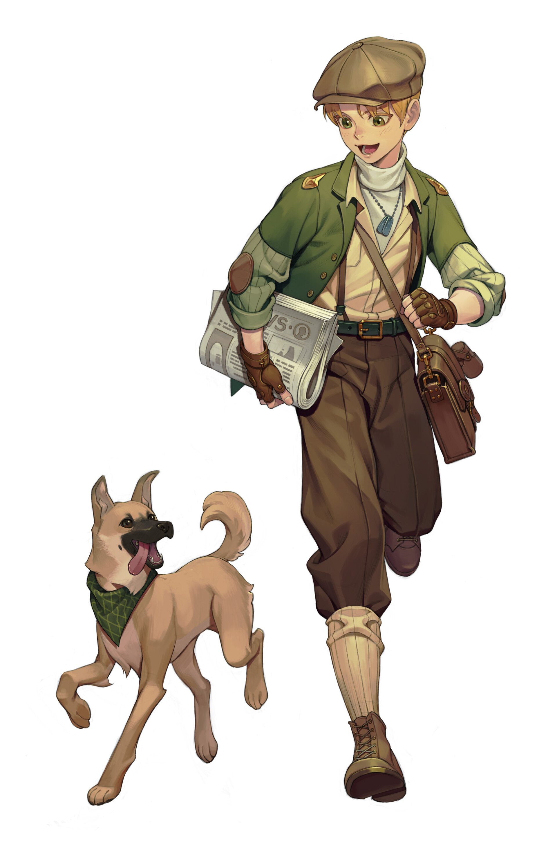 ArtStation - Paper boy