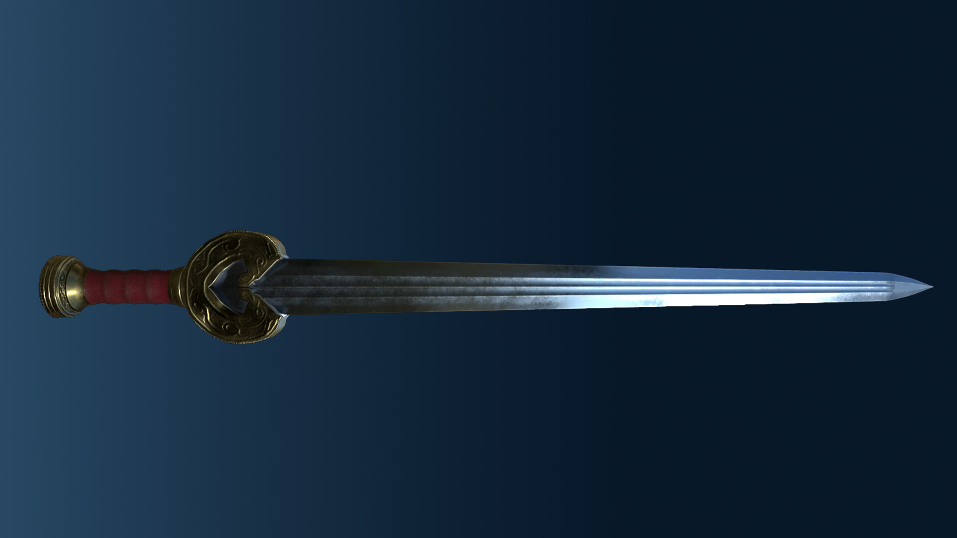 Caleb Shaw - Theodin sword model