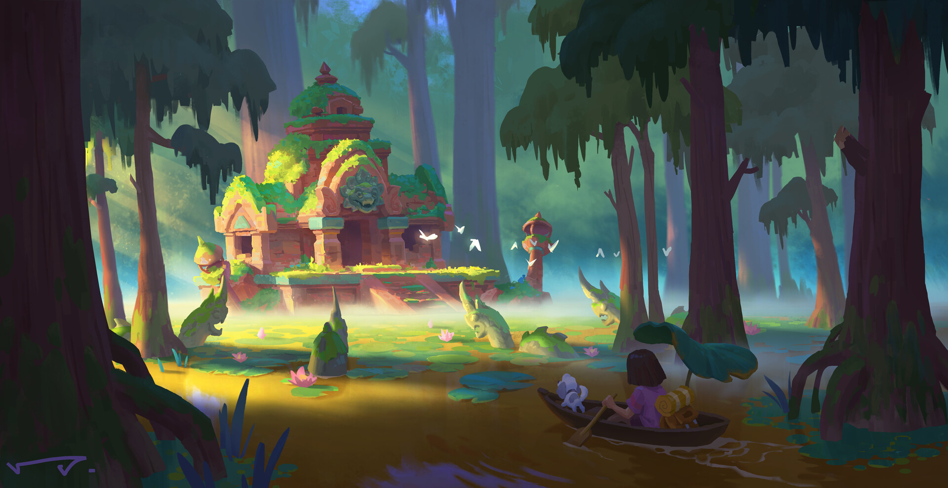 ArtStation - Swamp Tour