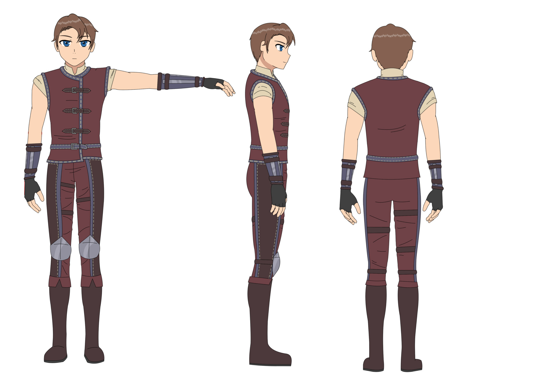 ArtStation - Character Sheet Attempt 1