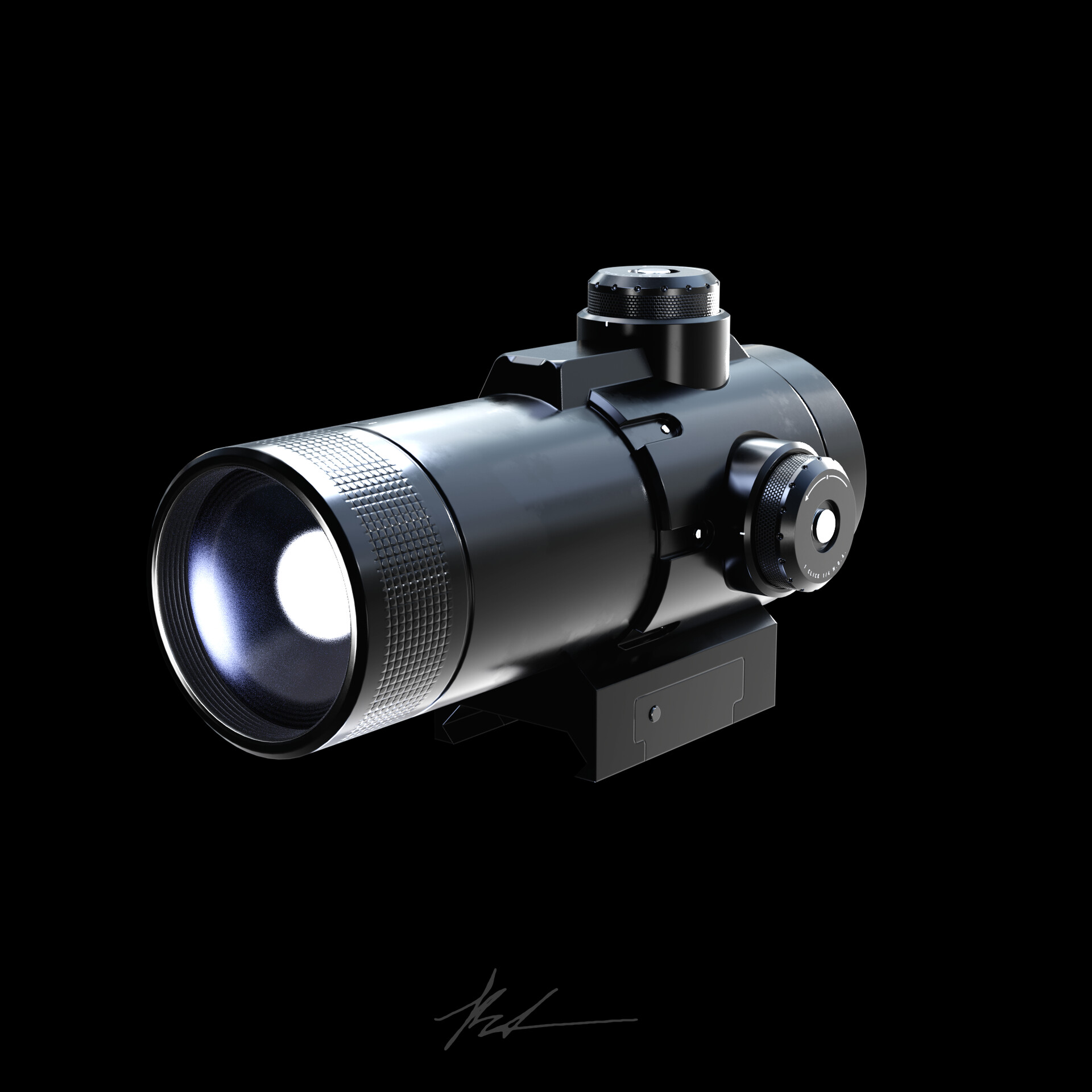 Kat - ZERO Compact 4x35 Prismatic Optical Scope