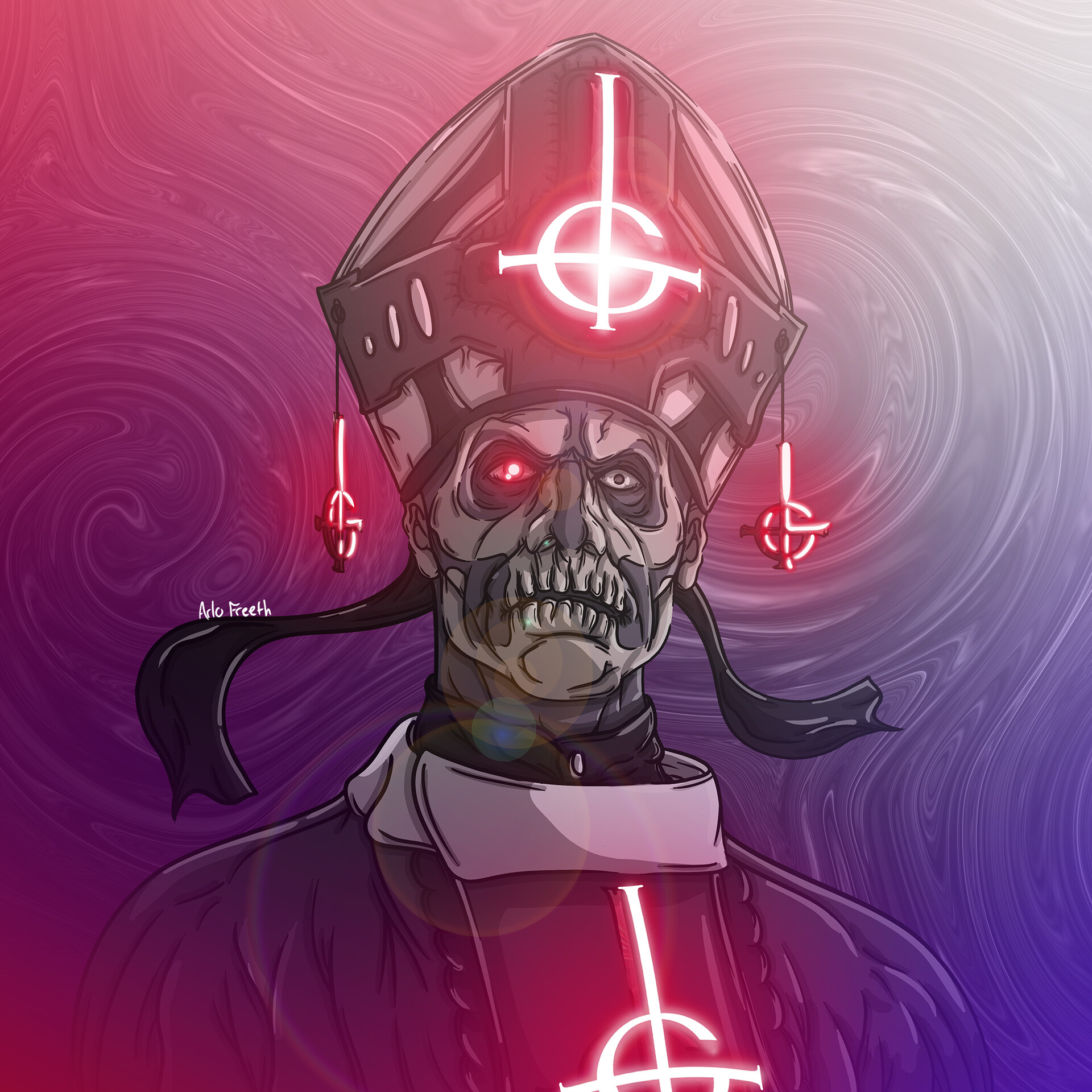 ArtStation - Ghost - Commission Piece