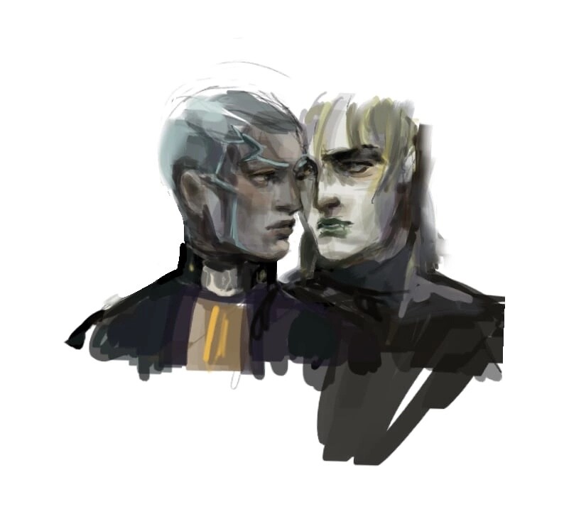 ArtStation - Dio and Pucci.