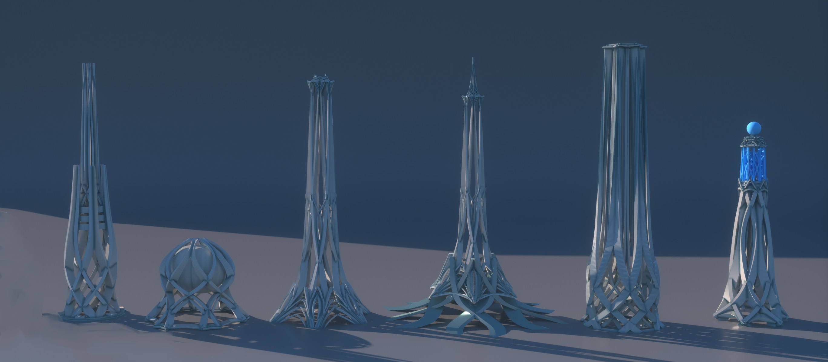 Leon Tukker - Magic the Gathering - Third path environment concept art