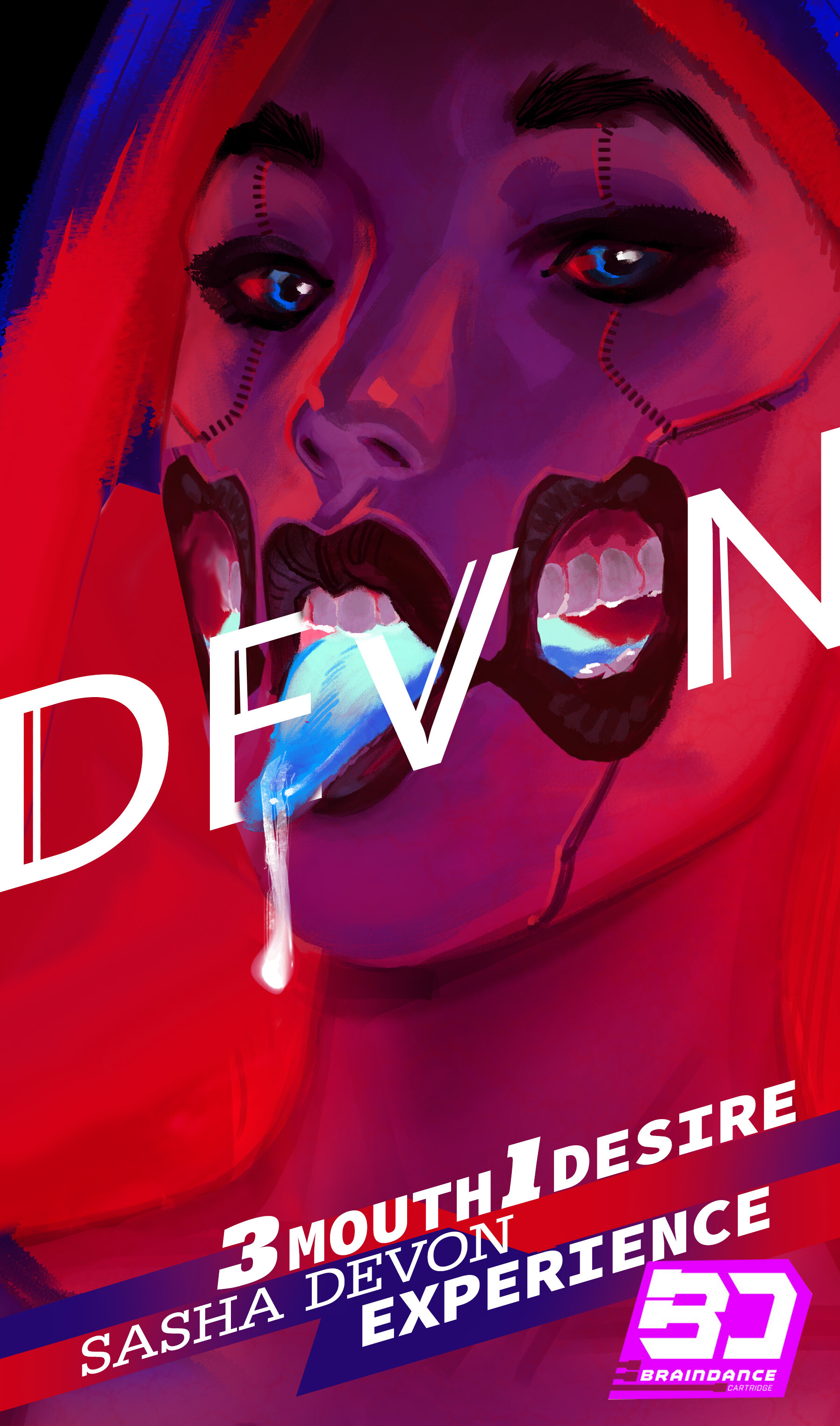 Luke Poller - Cyberpunk 2077 - In Game Ads - Sasha Devon