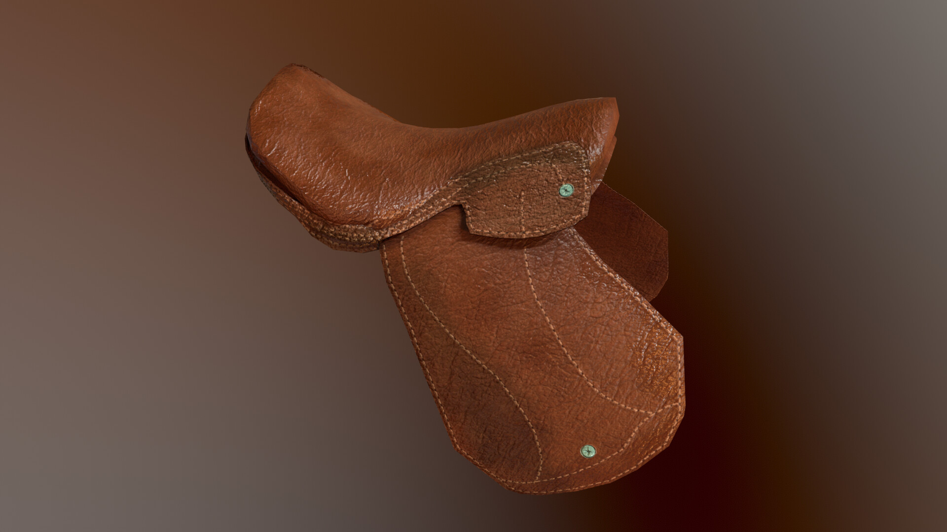 ArtStation - Horse Saddle