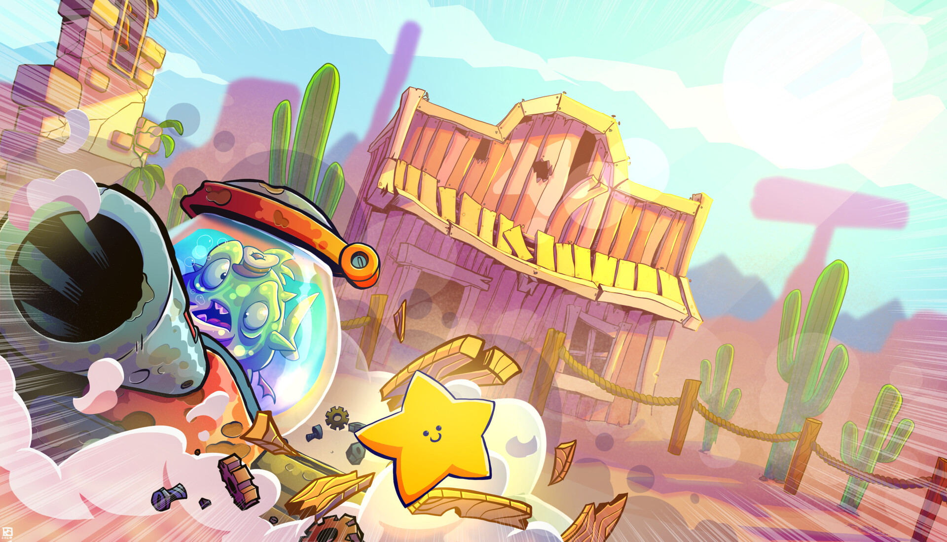 ArtStation - Fish Tanks -Character Design and Animation