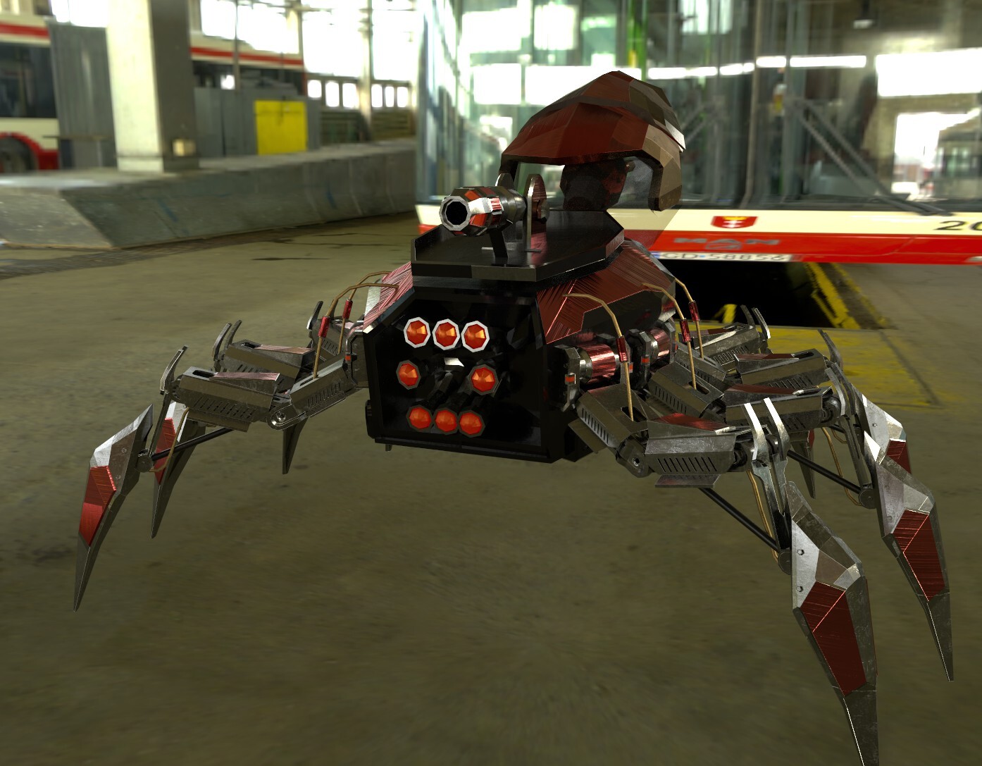 Manuel Rodriguez - Mechanical Spider - Quad Project