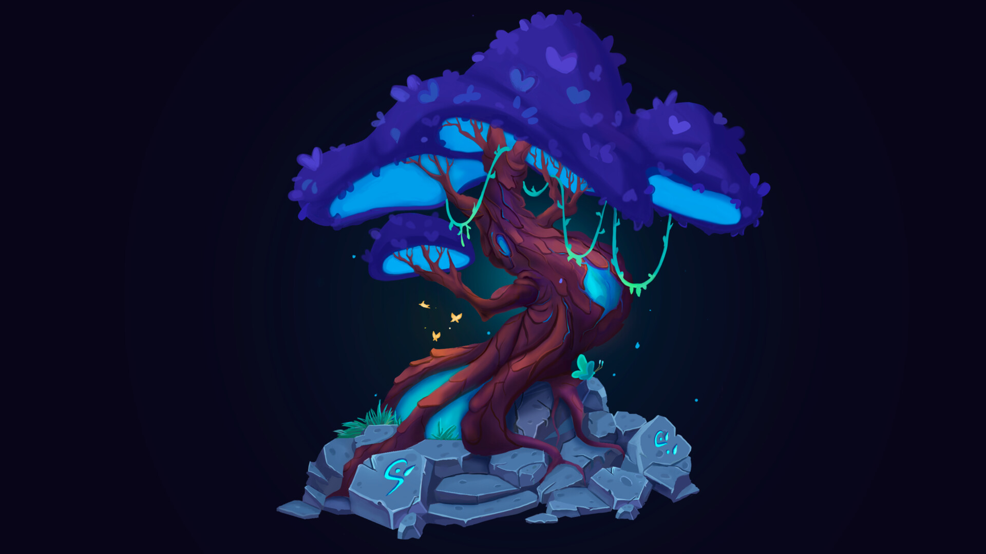 ArtStation - The magic tree