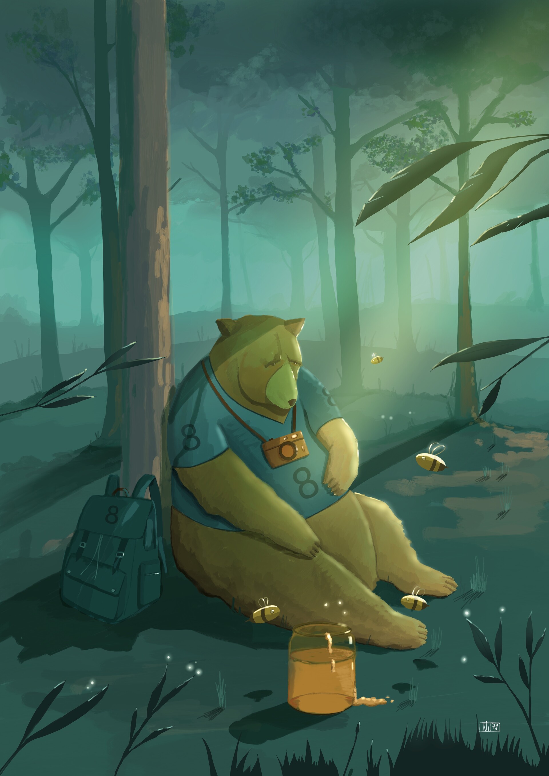 ArtStation - The rest of Otto Bear