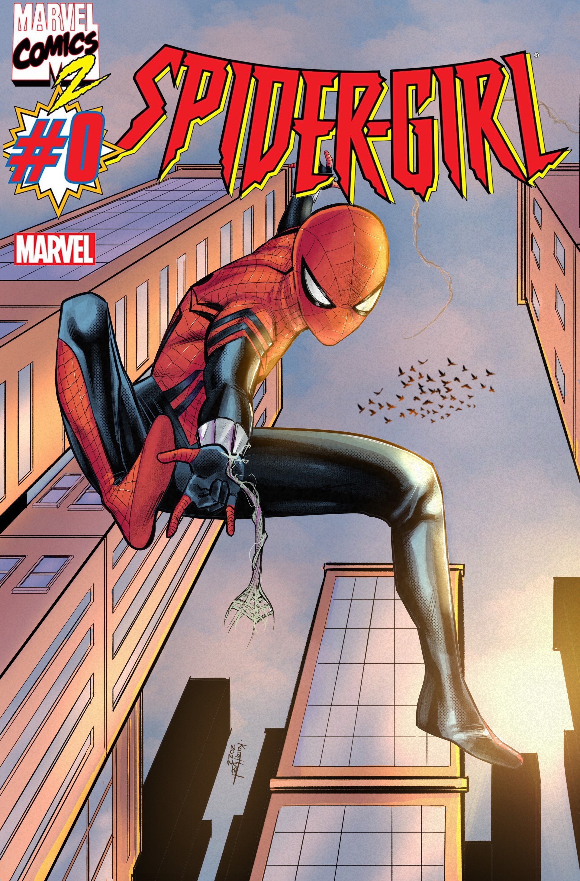 ArtStation - Spider-girl cover