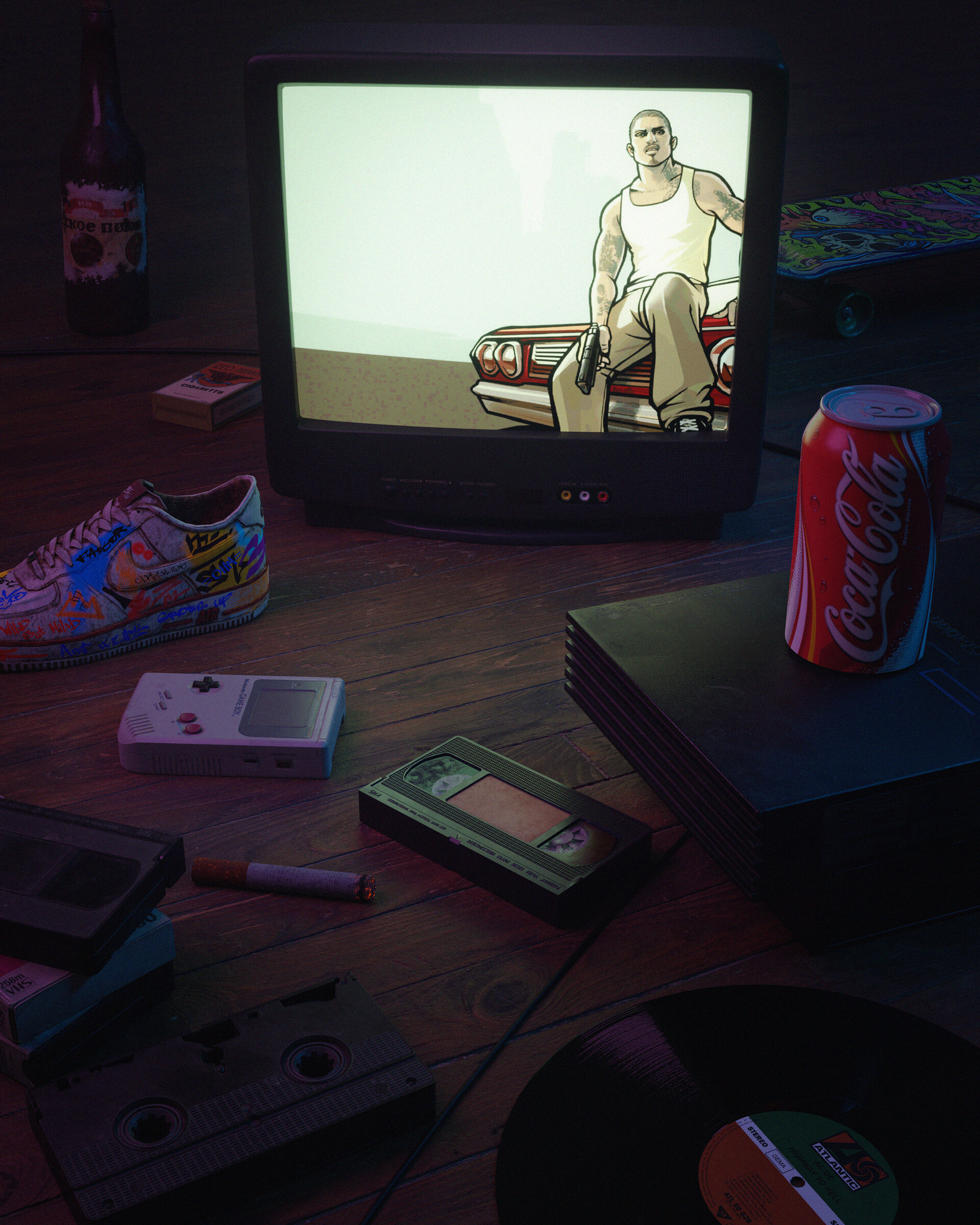 ArtStation - Romantic Retro