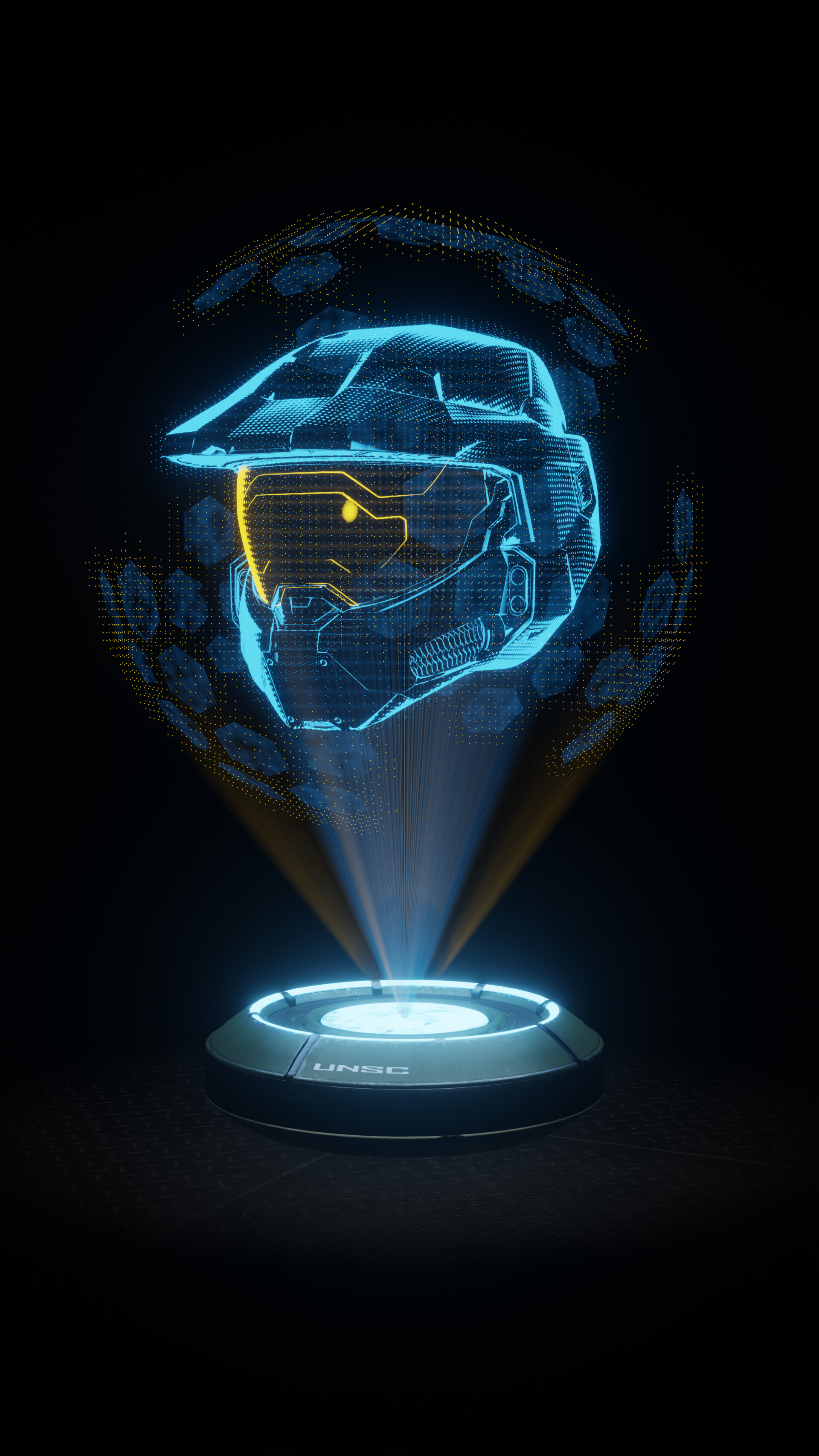 ArtStation - Geometry nodes hologram