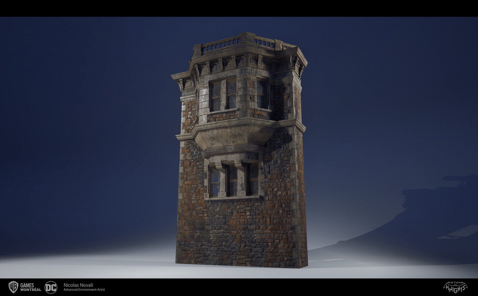 Nicolas Novali - Gotham Knights - Arkham Asylum Assets