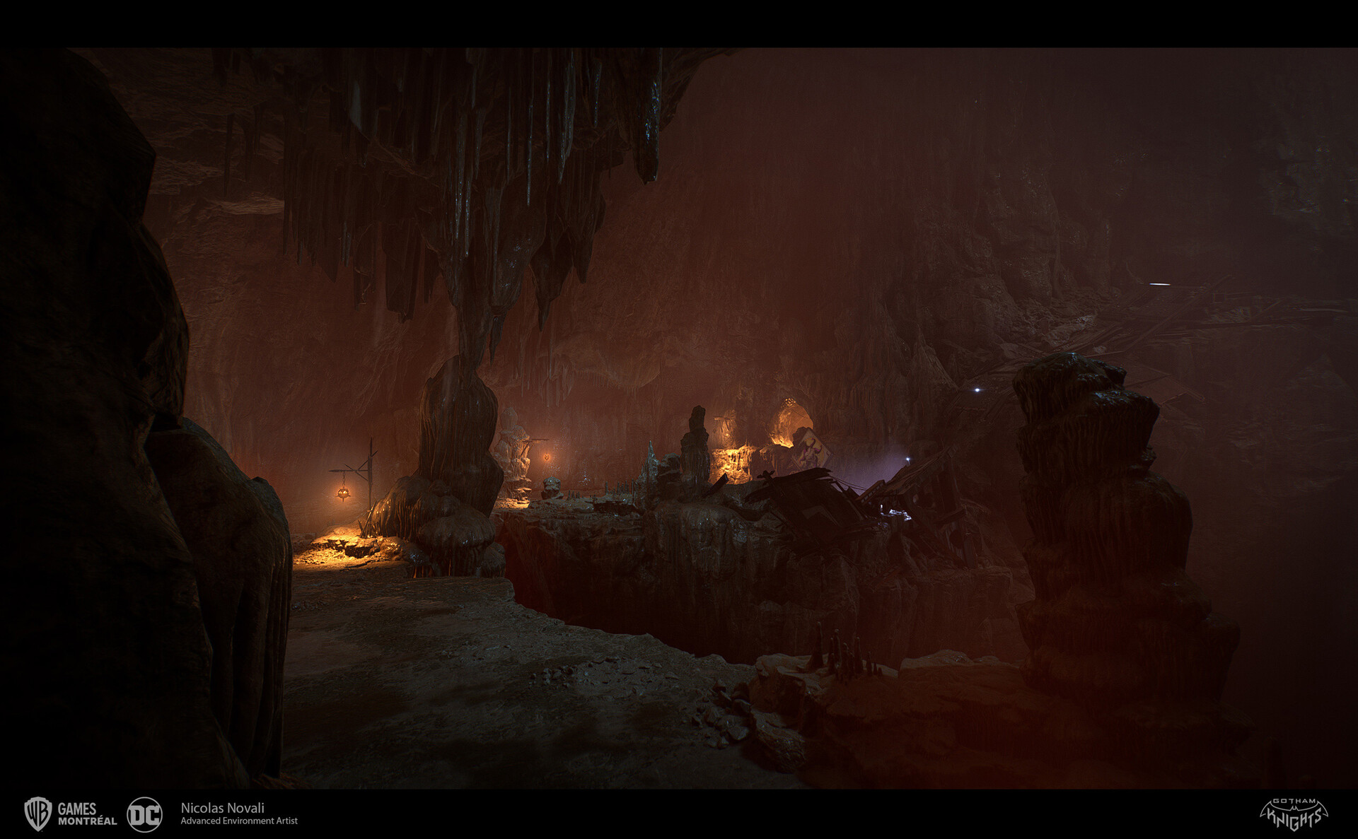 Nicolas Novali - Gotham Knights - Lazarus Caves