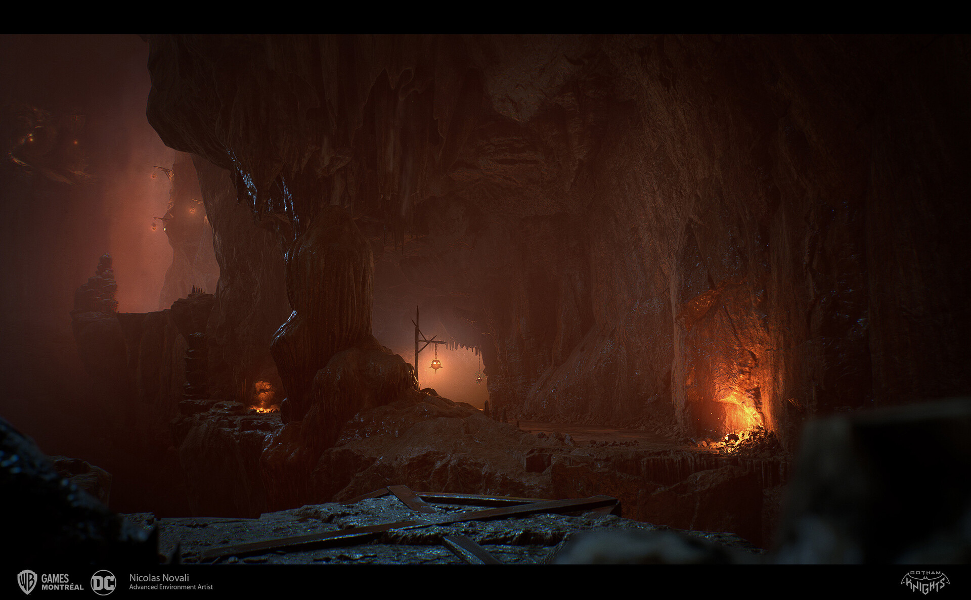 Nicolas Novali - Gotham Knights - Lazarus Caves