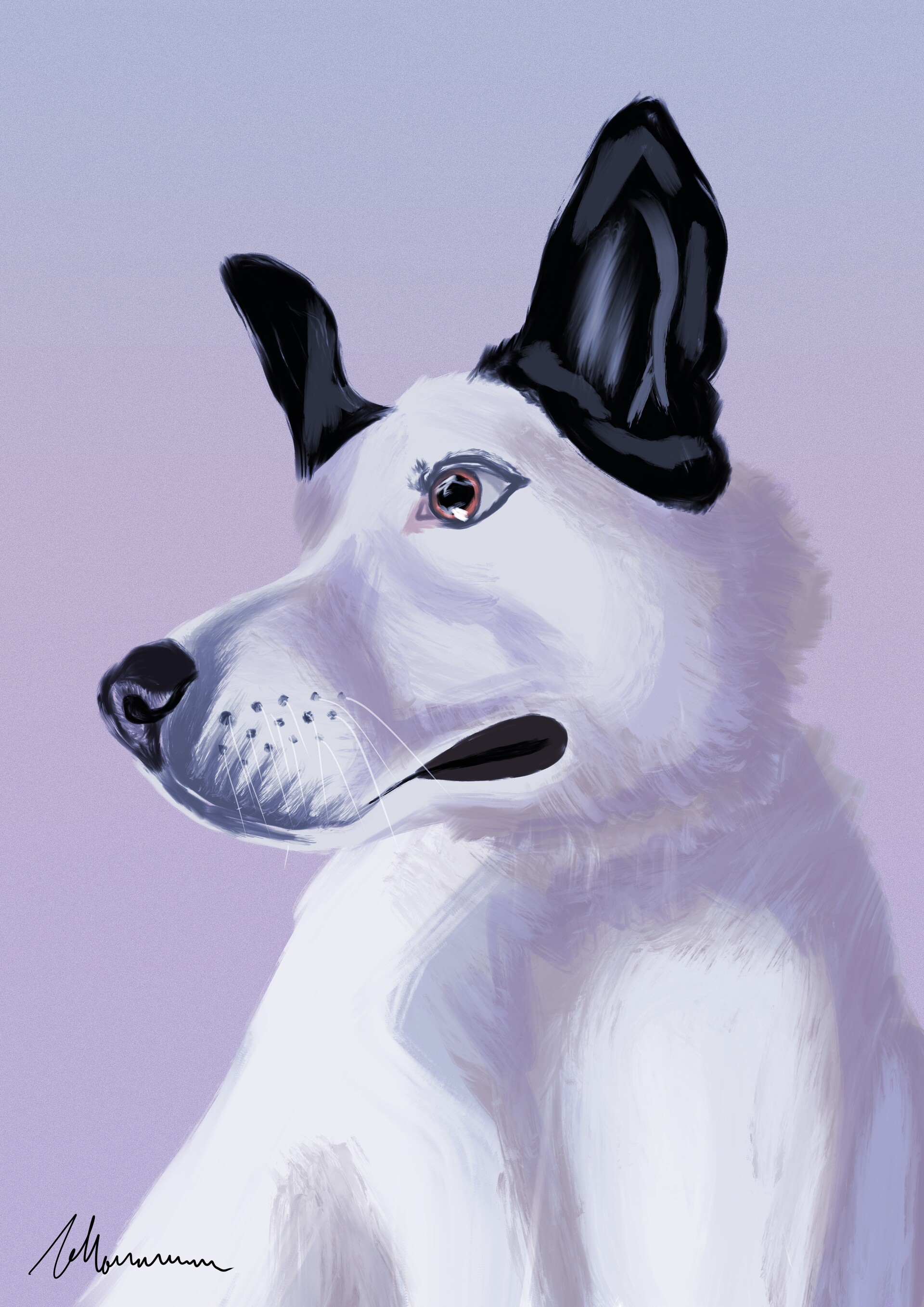 ArtStation - Dog portrait 3