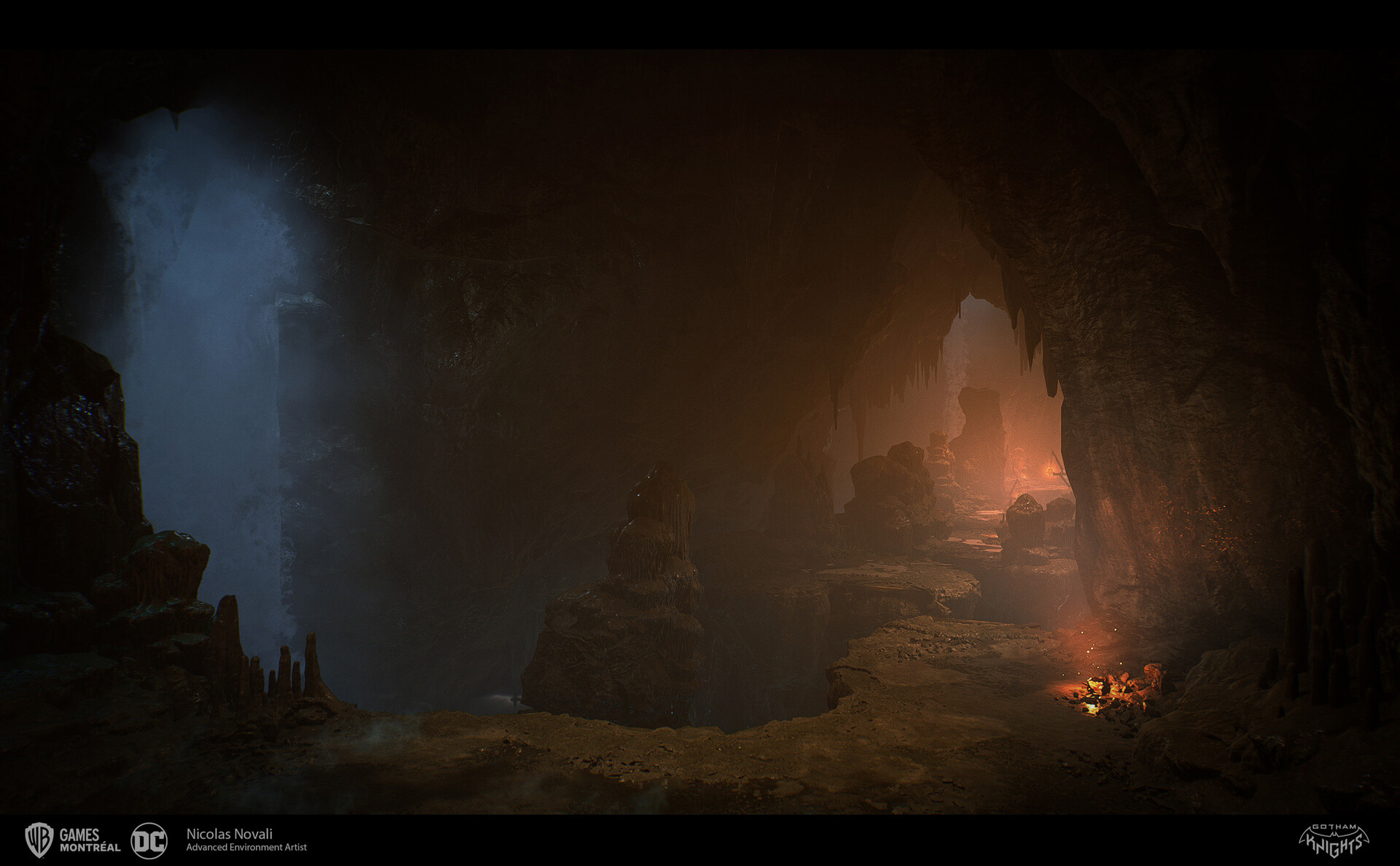 Nicolas Novali - Gotham Knights - Lazarus Caves