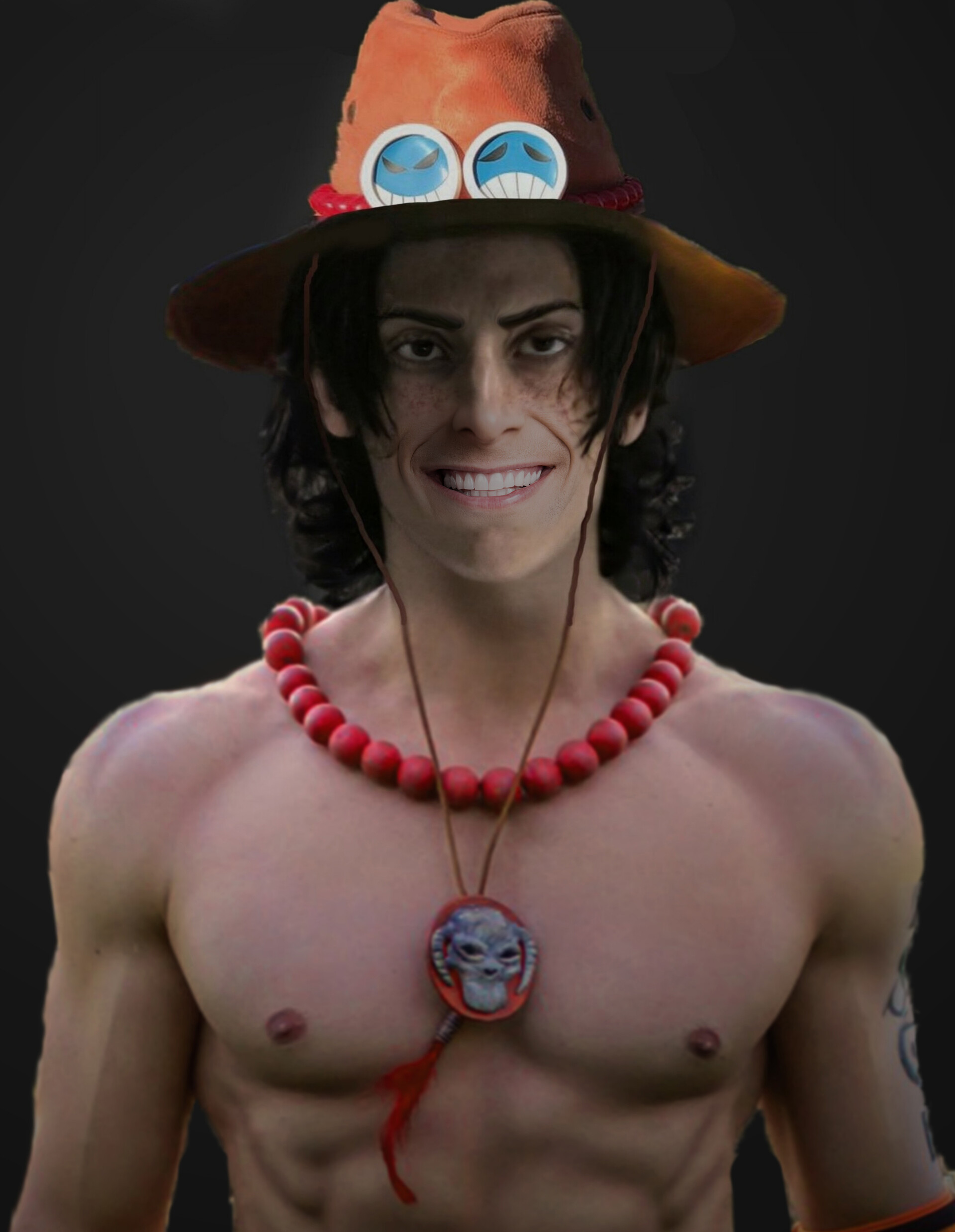 ArtStation - Portgas D Ace realistic portrait