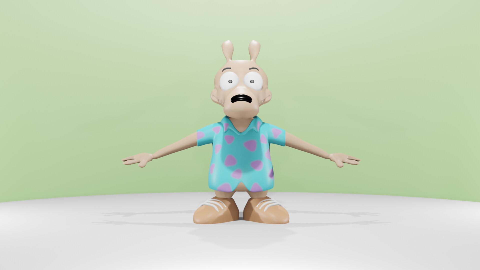 ArtStation - rocko's from rocko's modern life