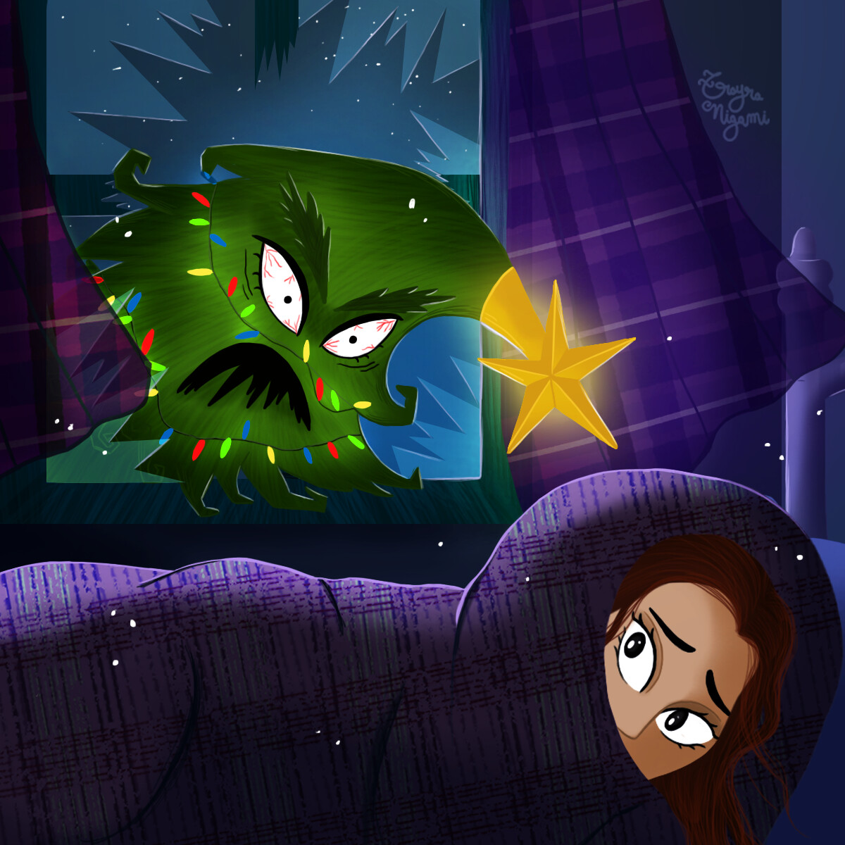 ArtStation - CREEPY TREE TOPPER