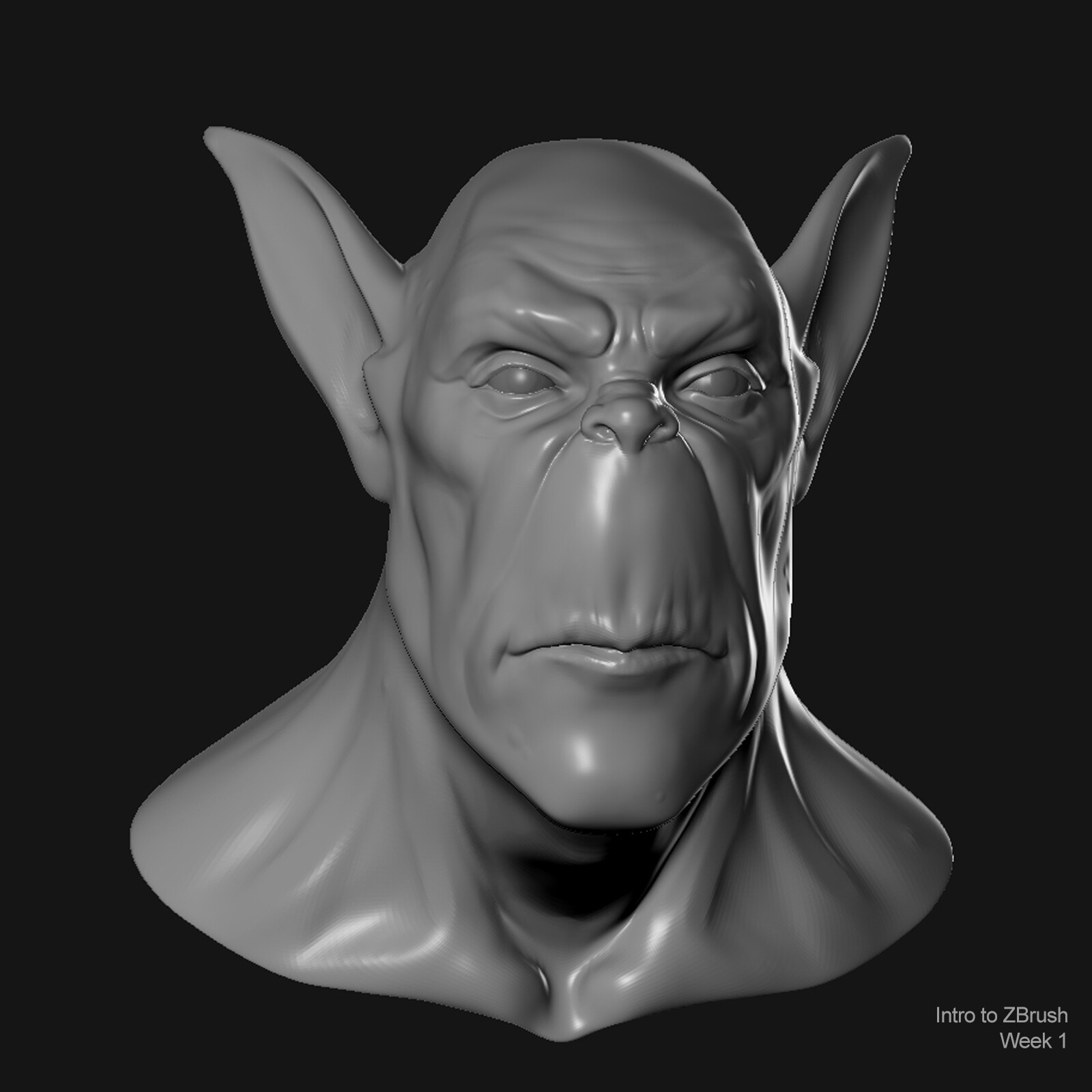 Danny Beck - Intro to ZBrush Class - 2020