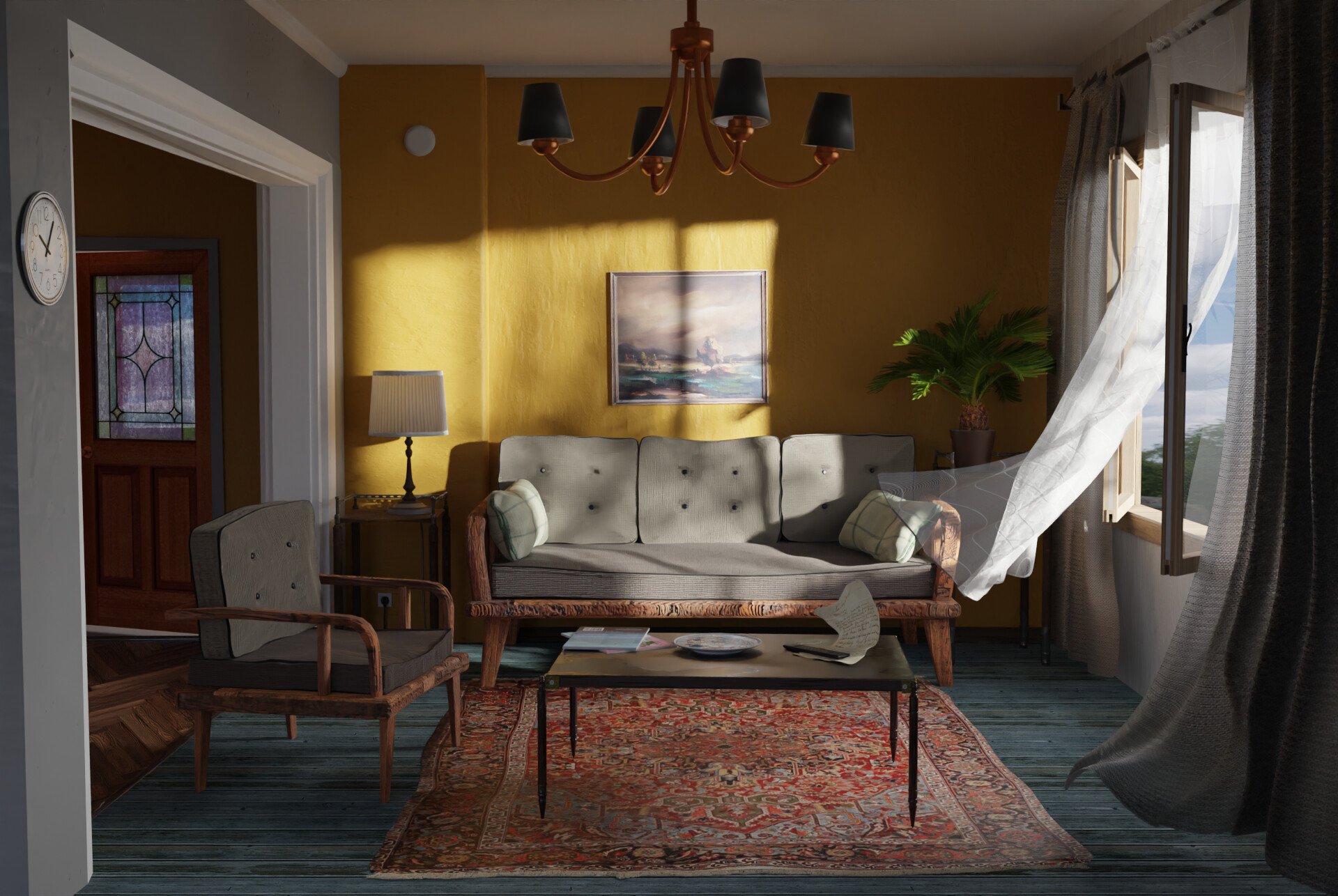 ArtStation - Windy Room