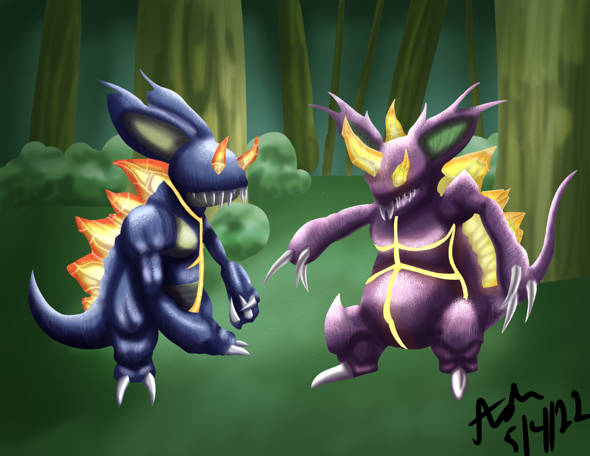 Realistic Nidoking