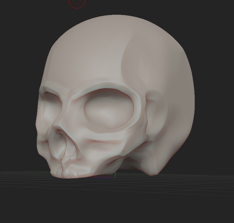ArtStation - 3d skull