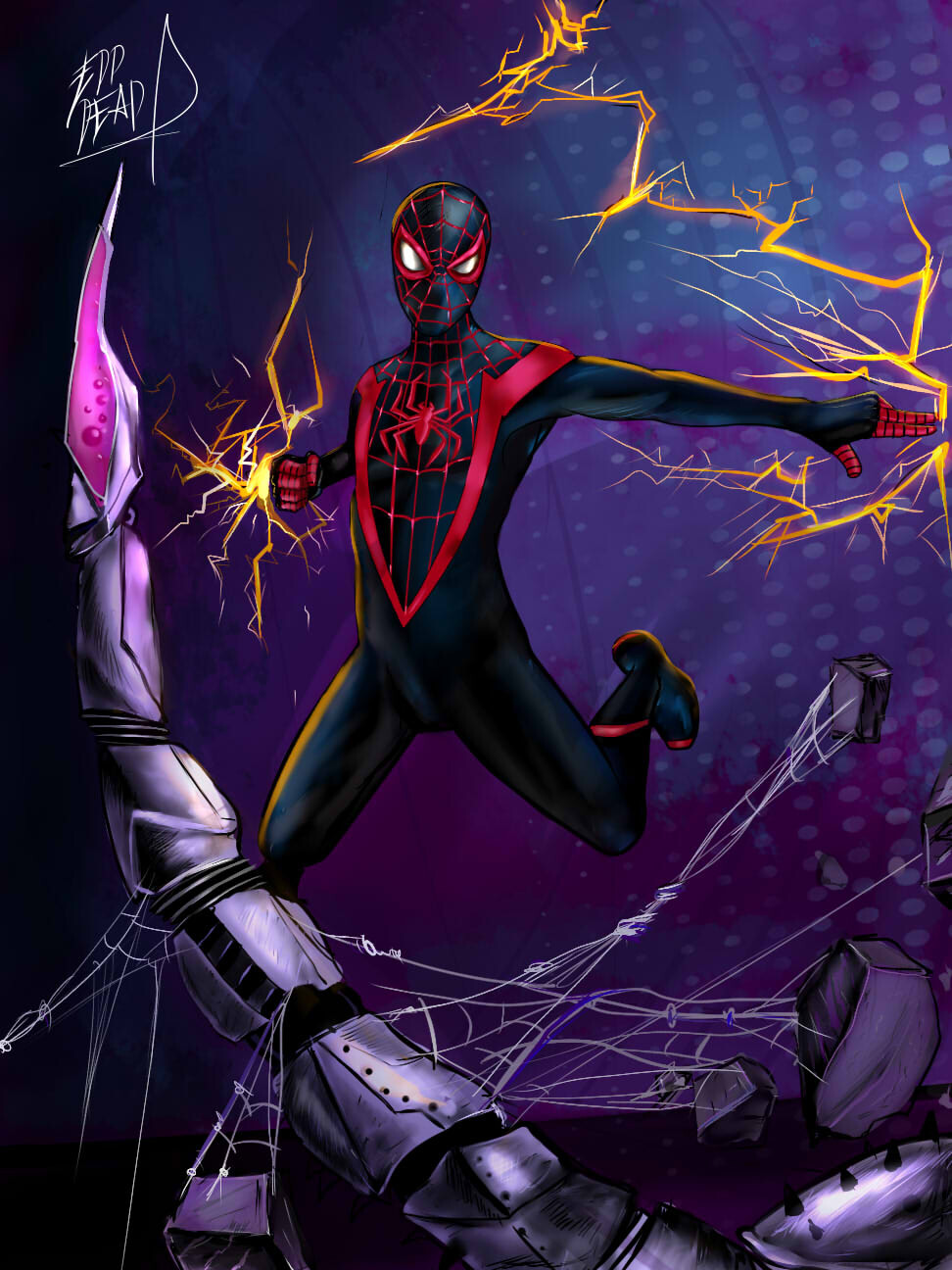 Spider-Man Miles Morales by Edd Dead — ProUser.Me
