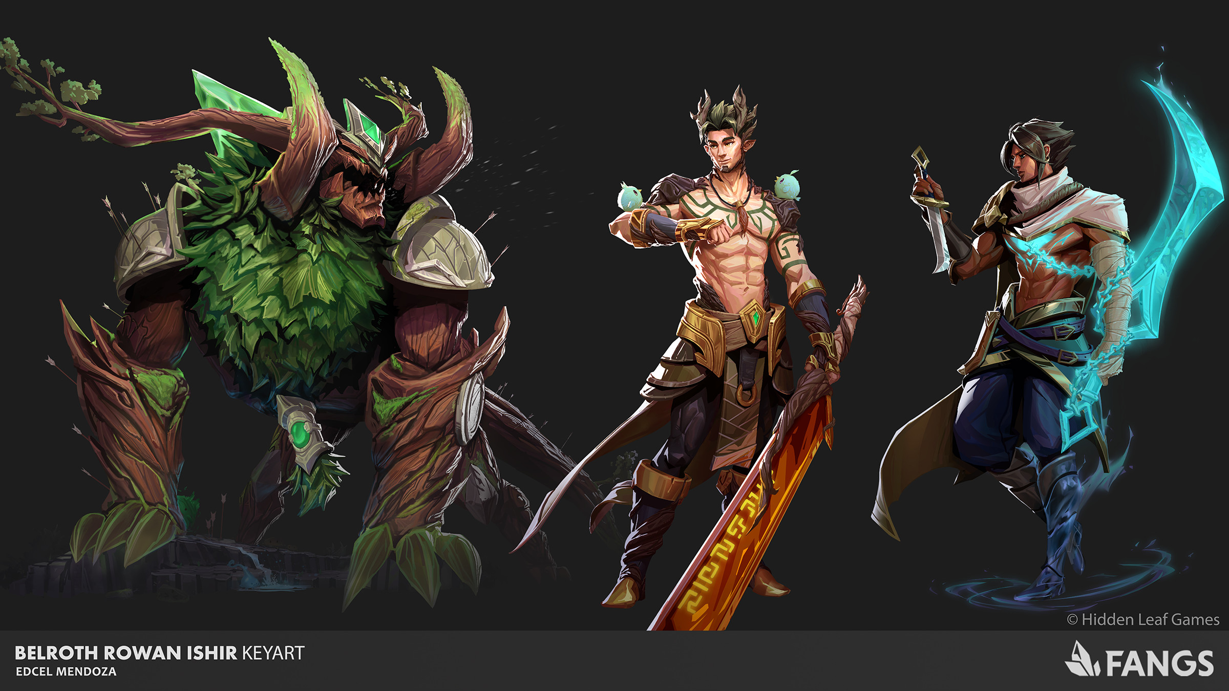 Edcel Mendoza - Illustration & Concept Artist - Belroth, Rowan, Ishir Illustrations