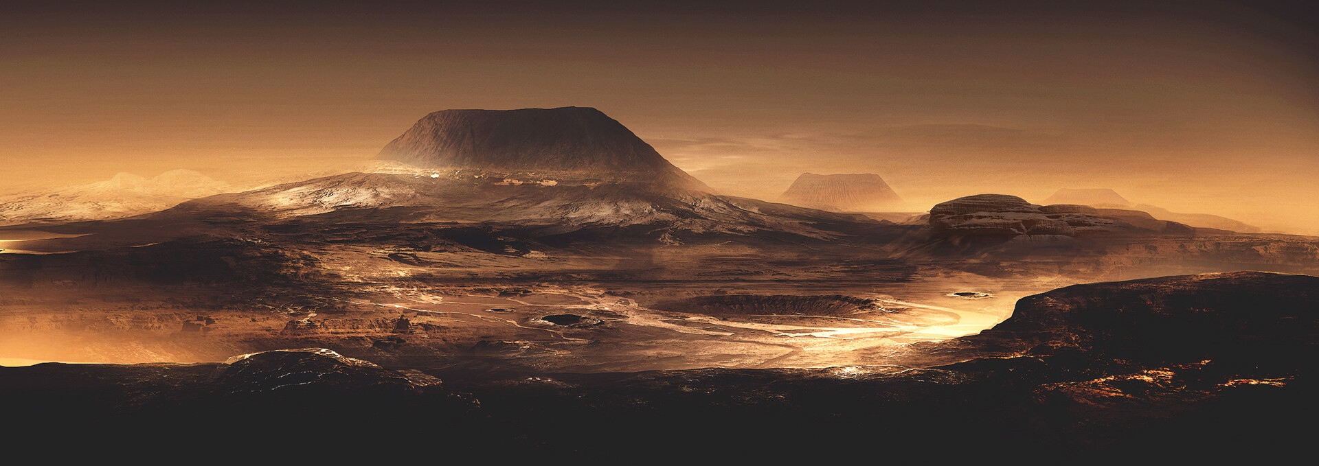 ArtStation - Venus Landscape Concept, for BBC / Netflix series, "Our ...