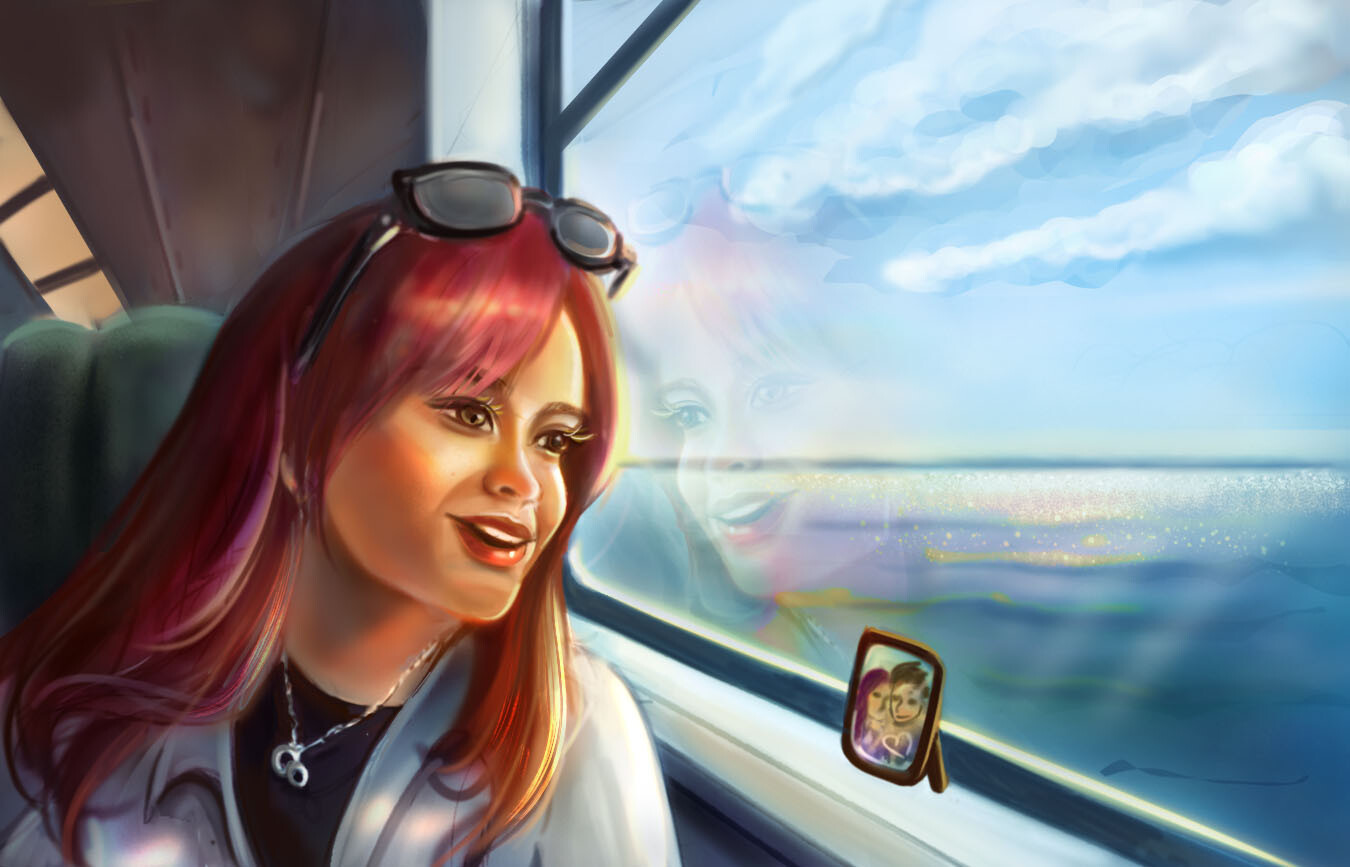 ArtStation - Train Trip